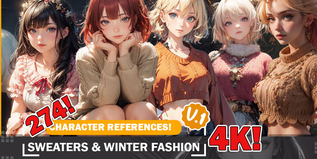 4K Anime Reference Art for Artists and Enthusiasts - 274 Elegance ...