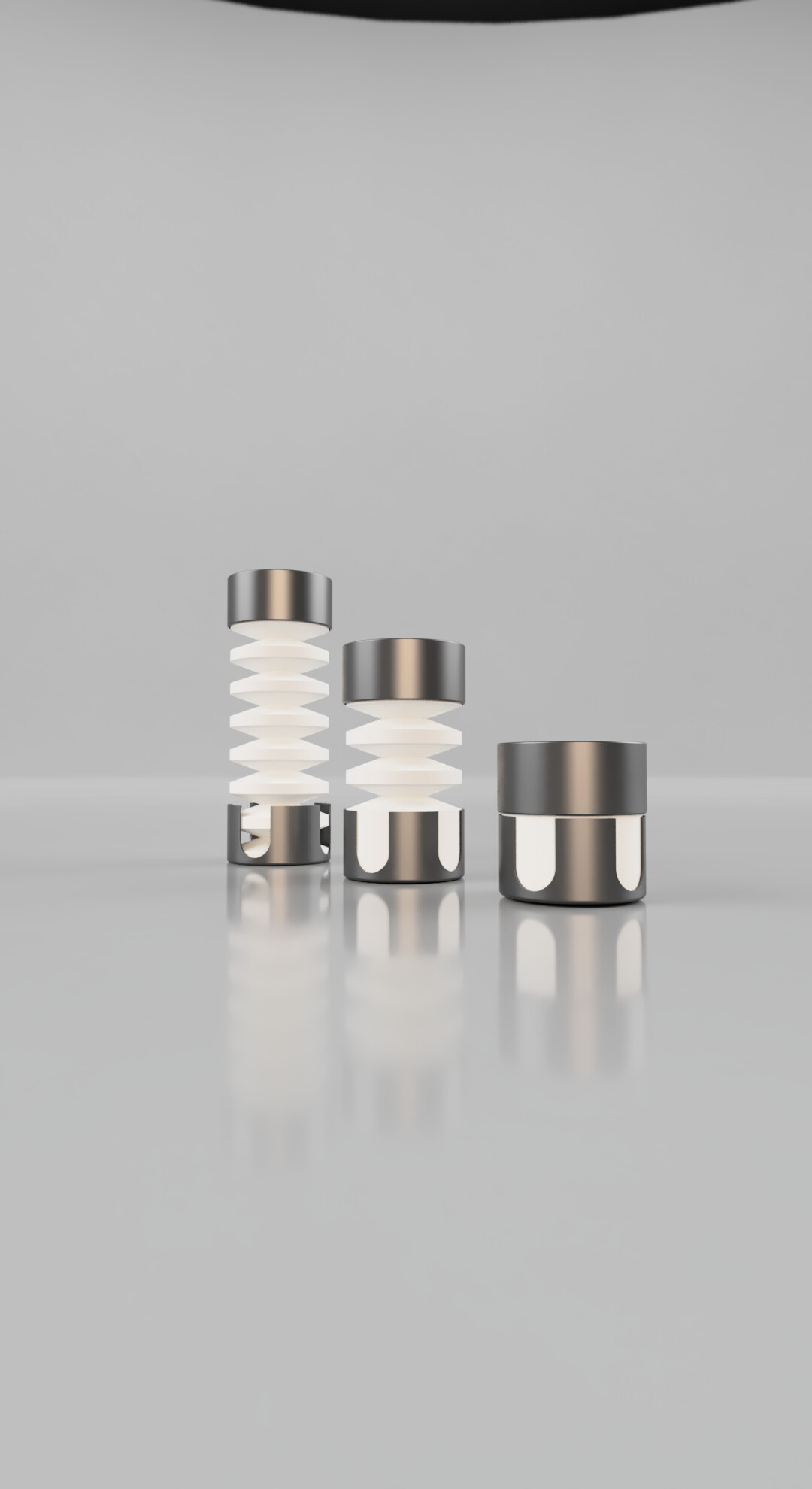 ArtStation - Variable volume bottle in all 3 stages