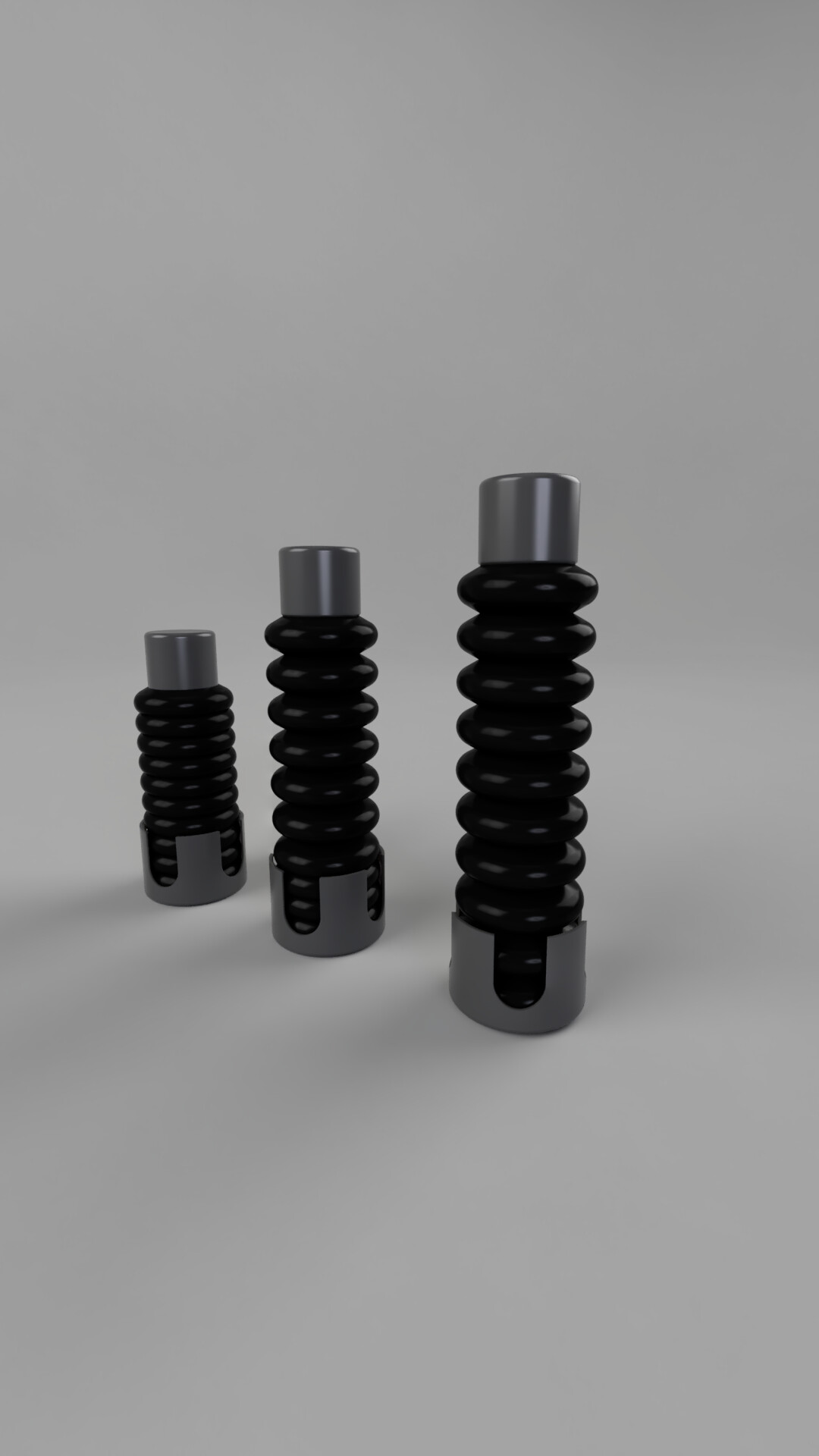 ArtStation - Initial design of variable volume bottle in all 3 stages