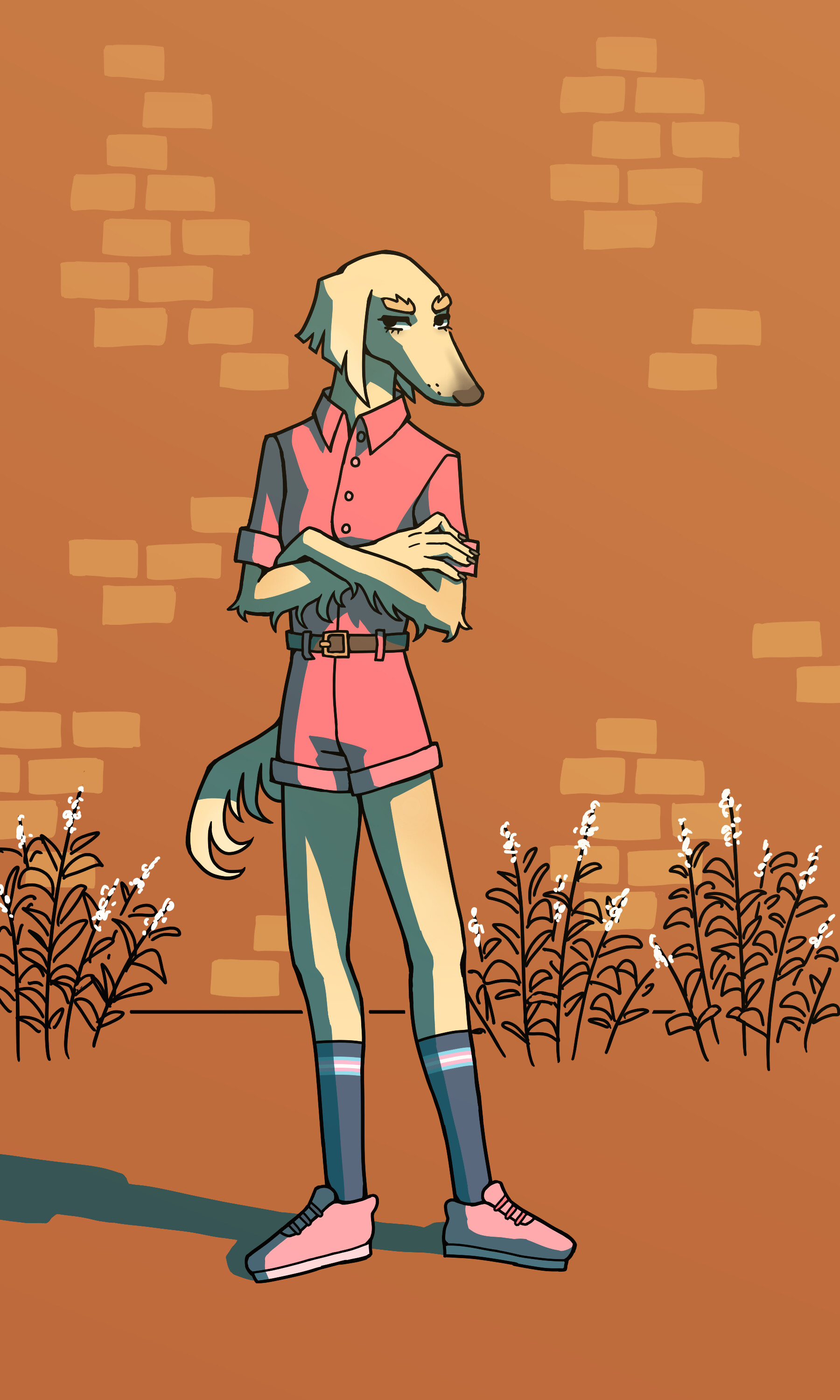 ArtStation - Suzi the Saluki