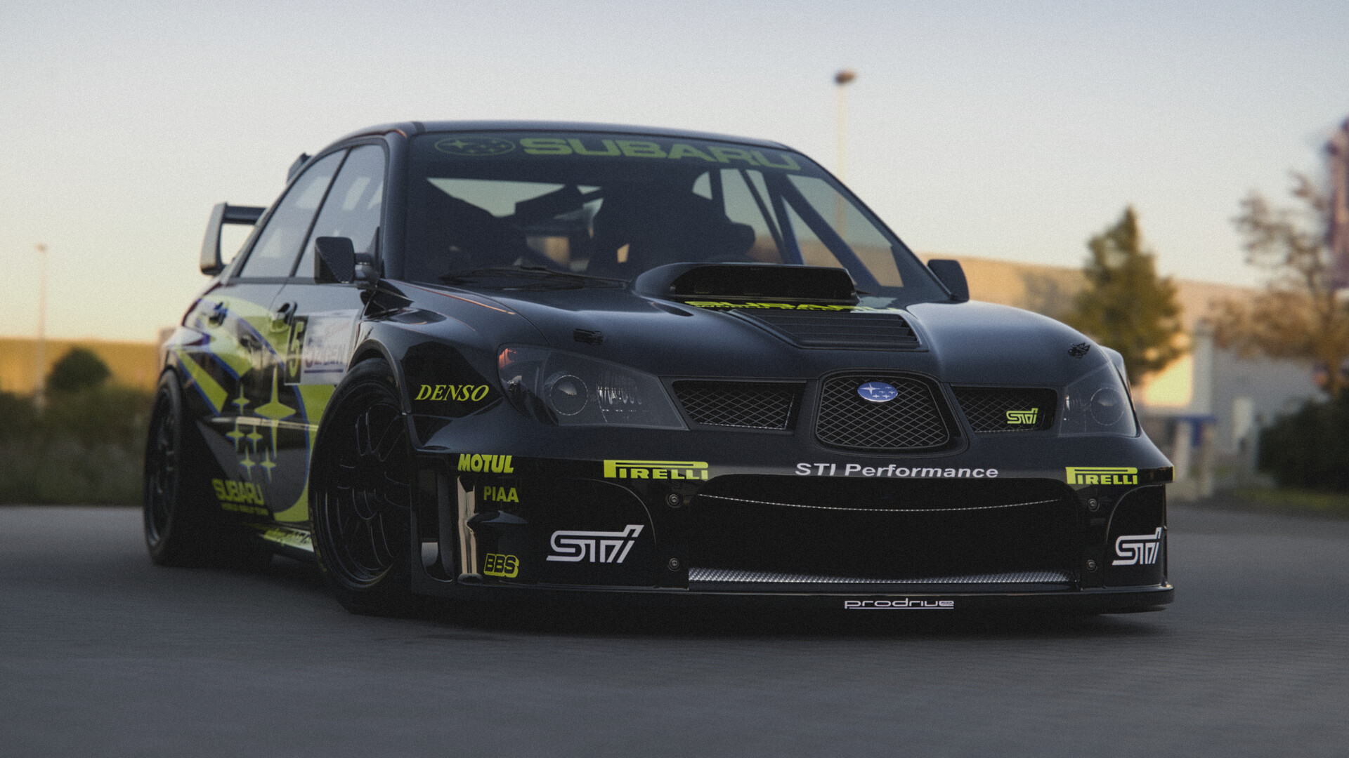 ArtStation - '07 Subaru Impreza S12 WRC (Black Version)