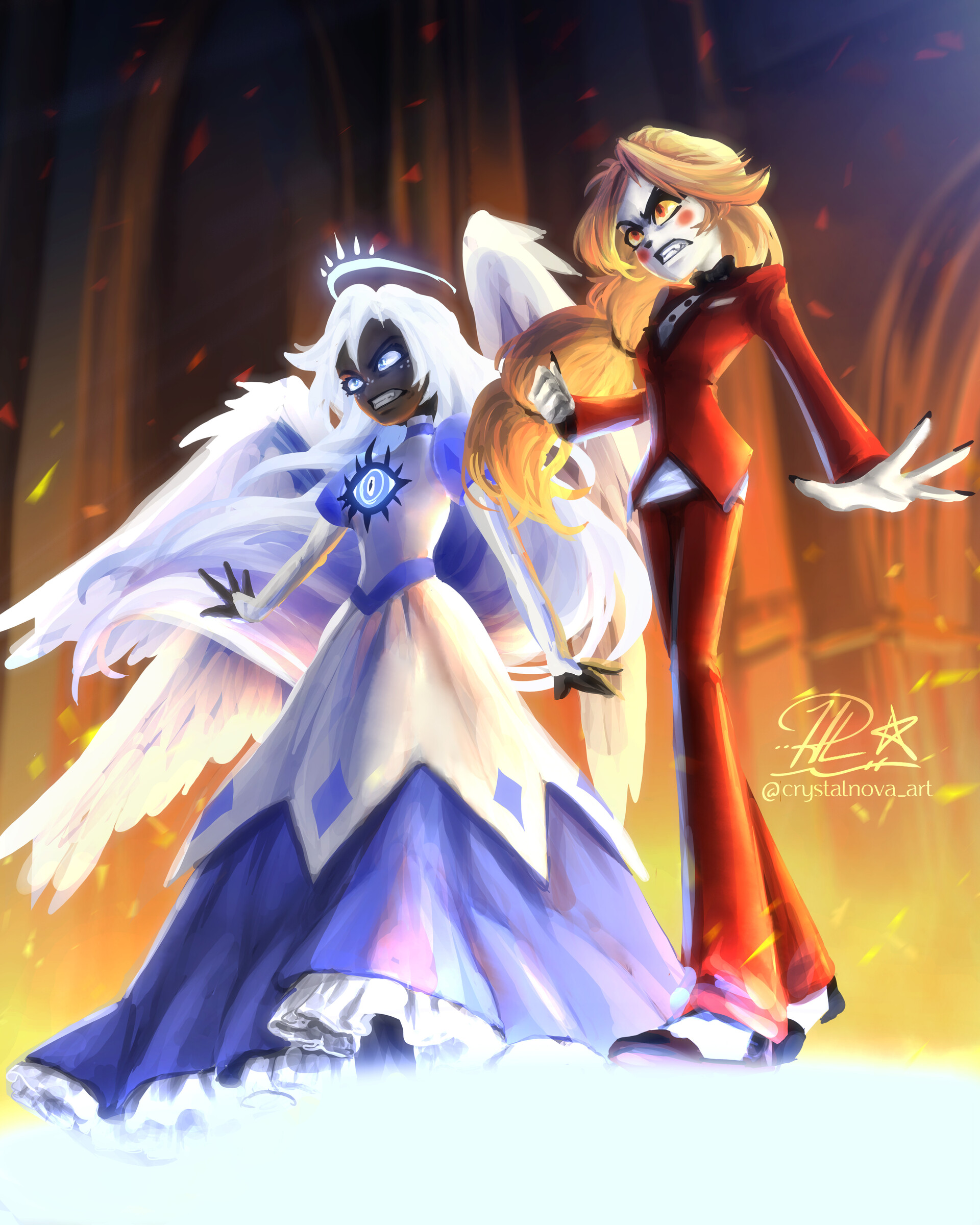 ArtStation - If Hell Is Forever- Hazbin Hotel