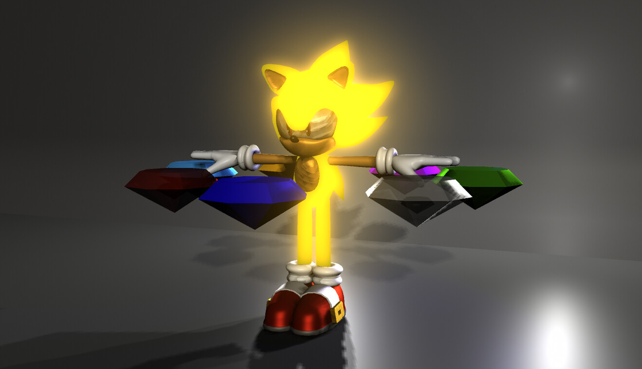 ArtStation - sonic models (For college assignment)