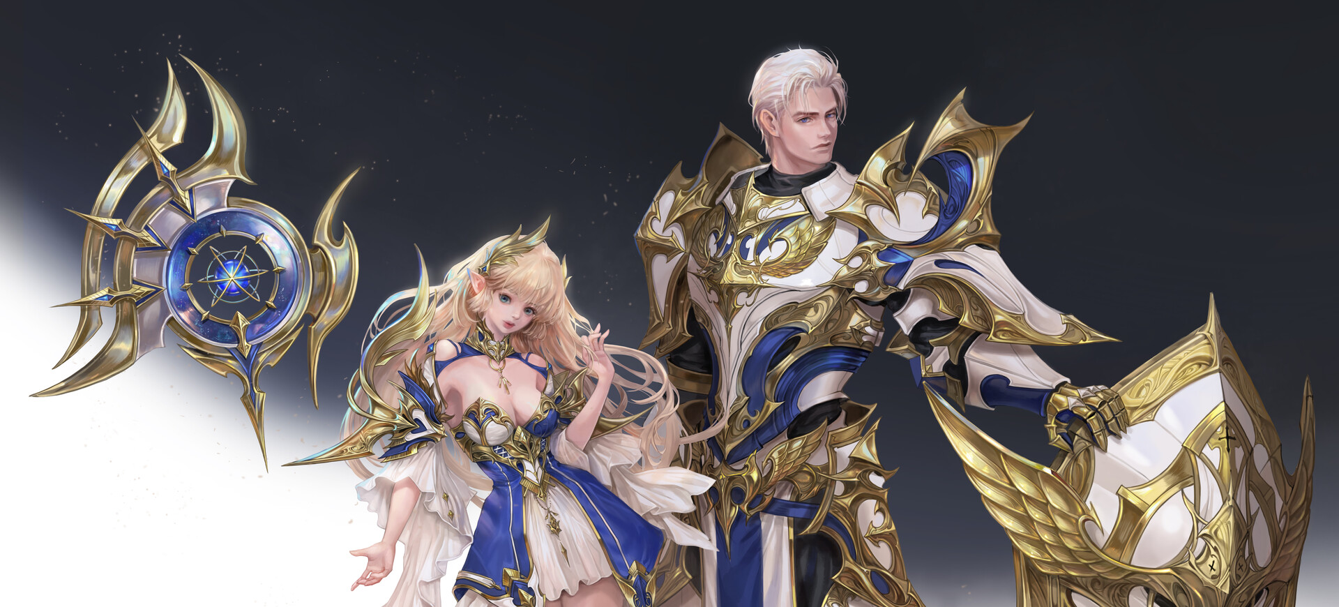 ArtStation - Warrior,Wizard