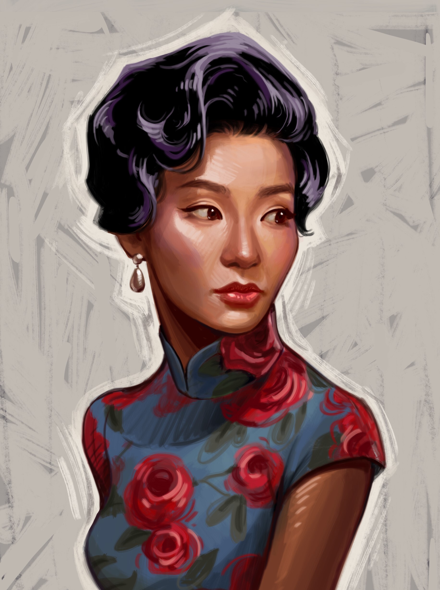 ArtStation - Portrait study