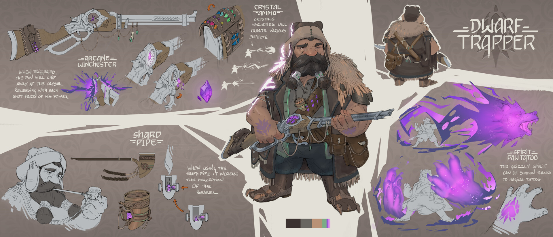 ArtStation - Dwarf Trapper