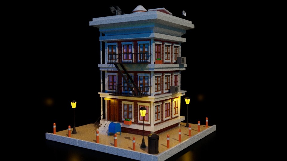 ArtStation - Building model