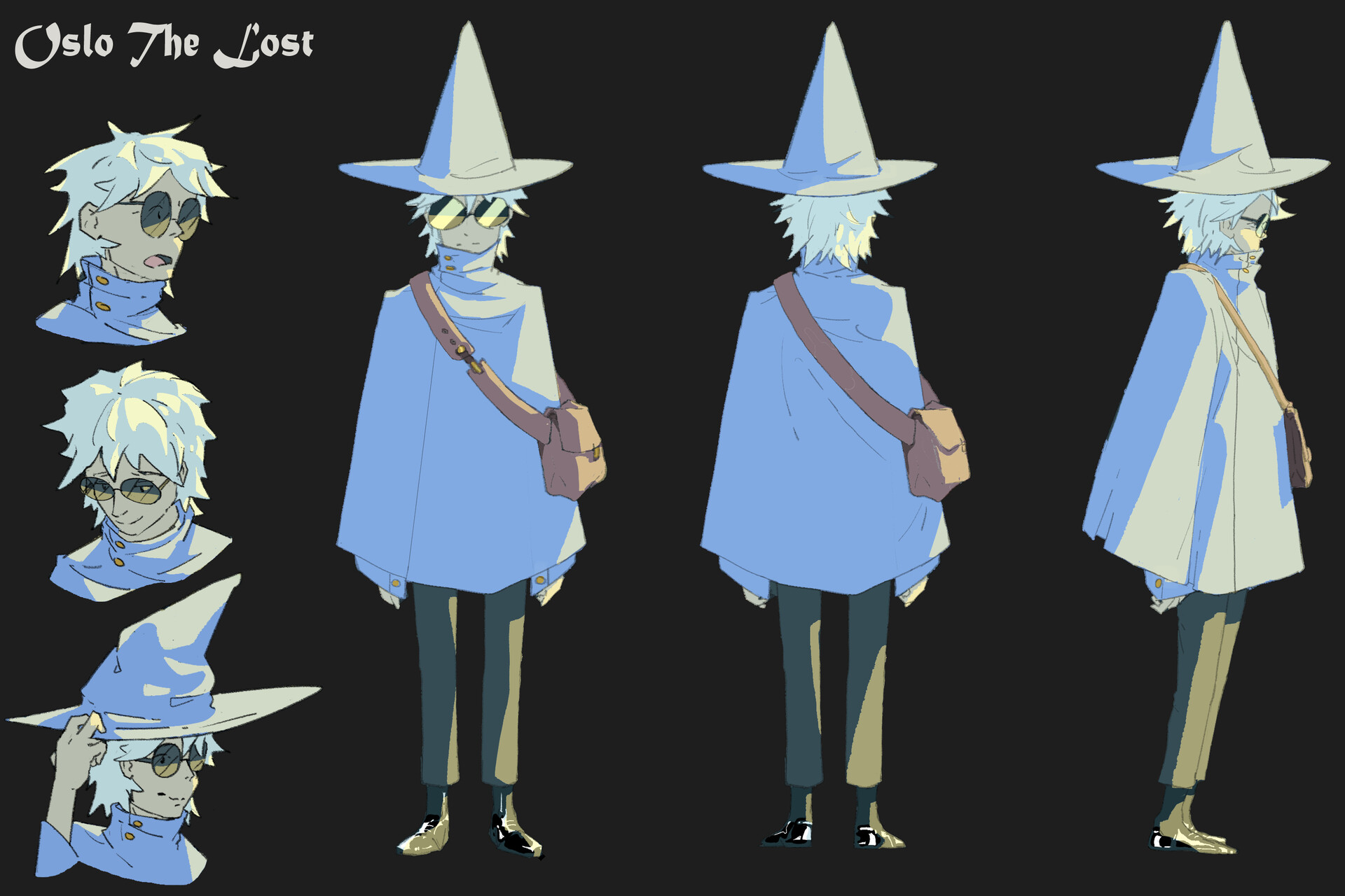 ArtStation - Tuna Mail - Oslo Character Sheet