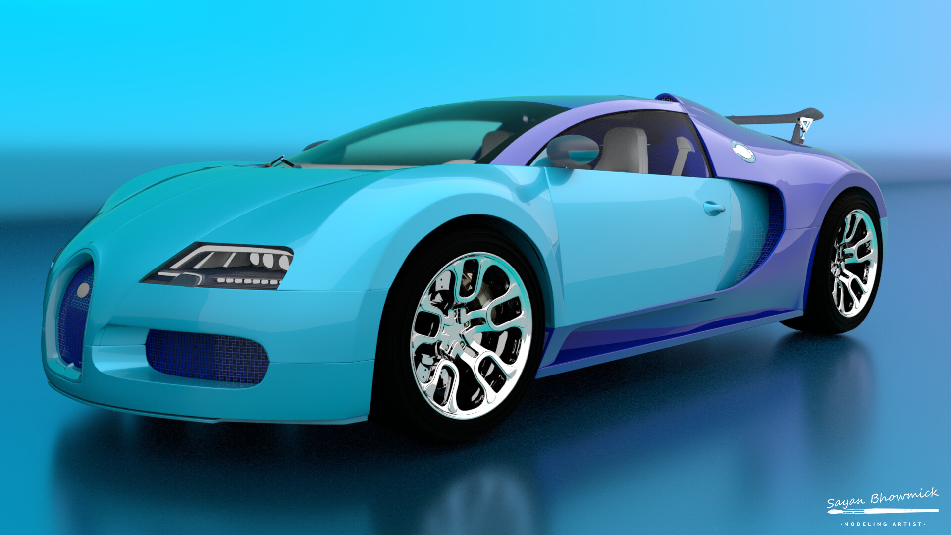 Sayan Bhowmick - Bugatti Veyron