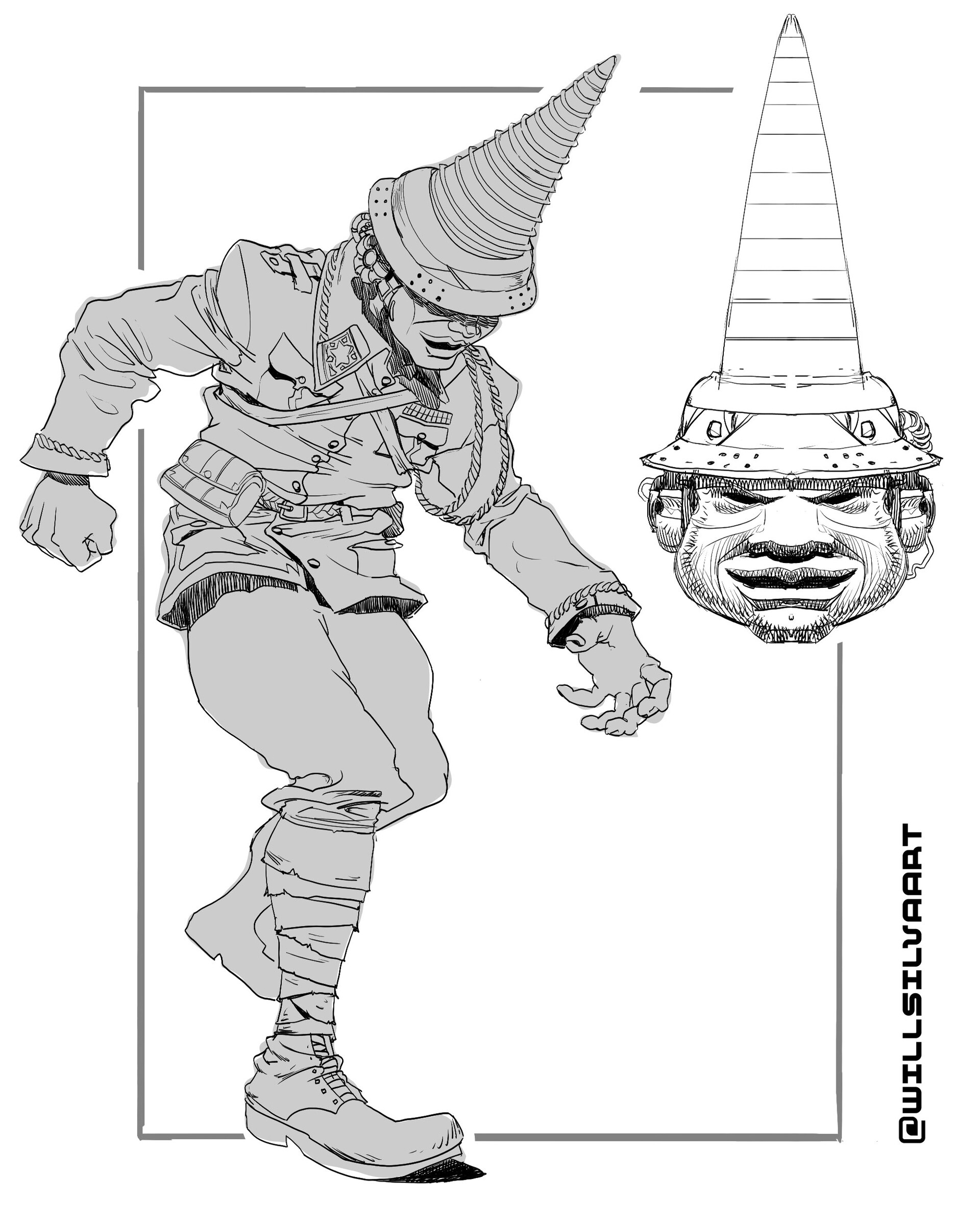 puppet master coloring pages
