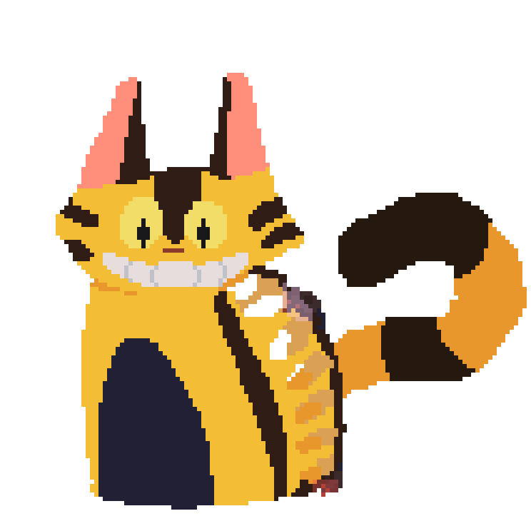 Ava Rae - Cat bus happy