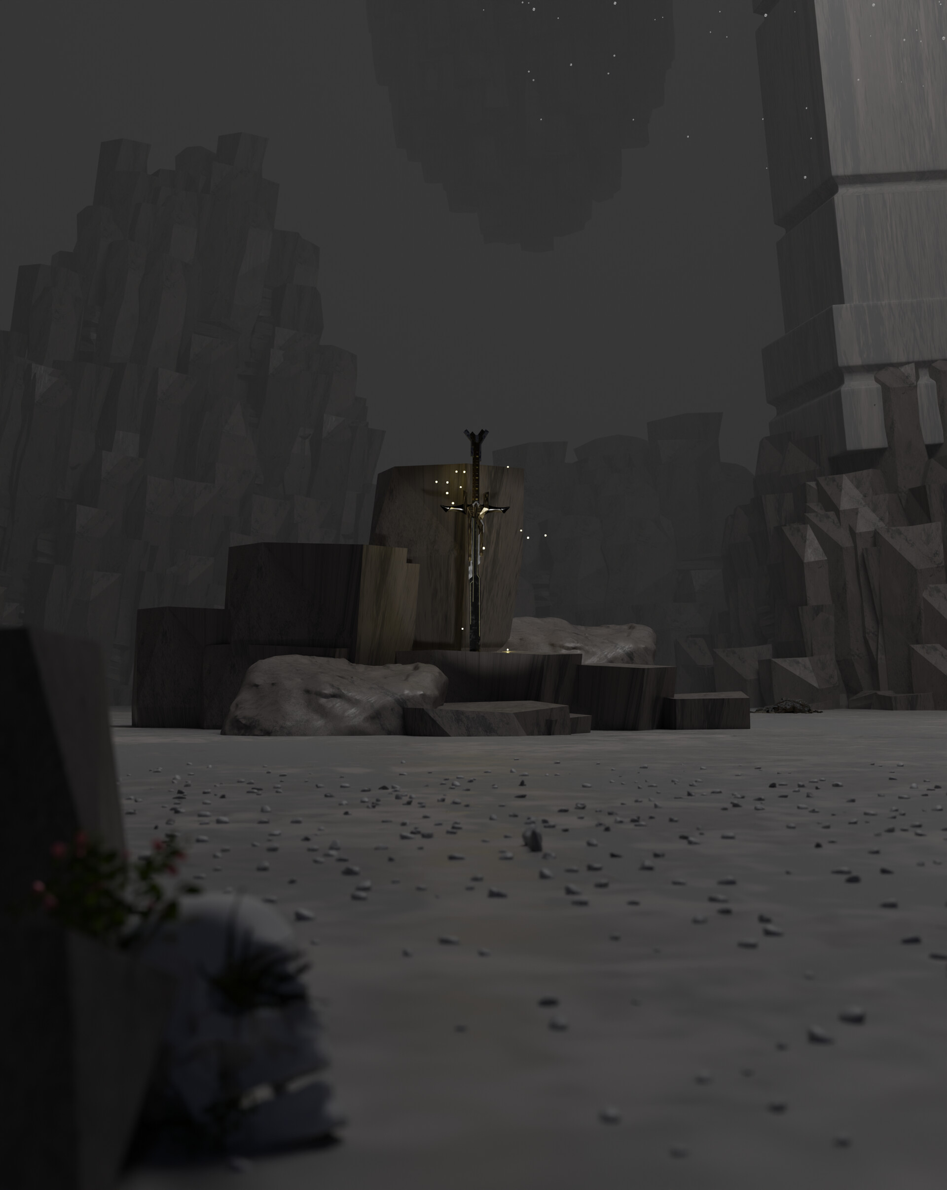 ArtStation - Excalibur_cave Rework