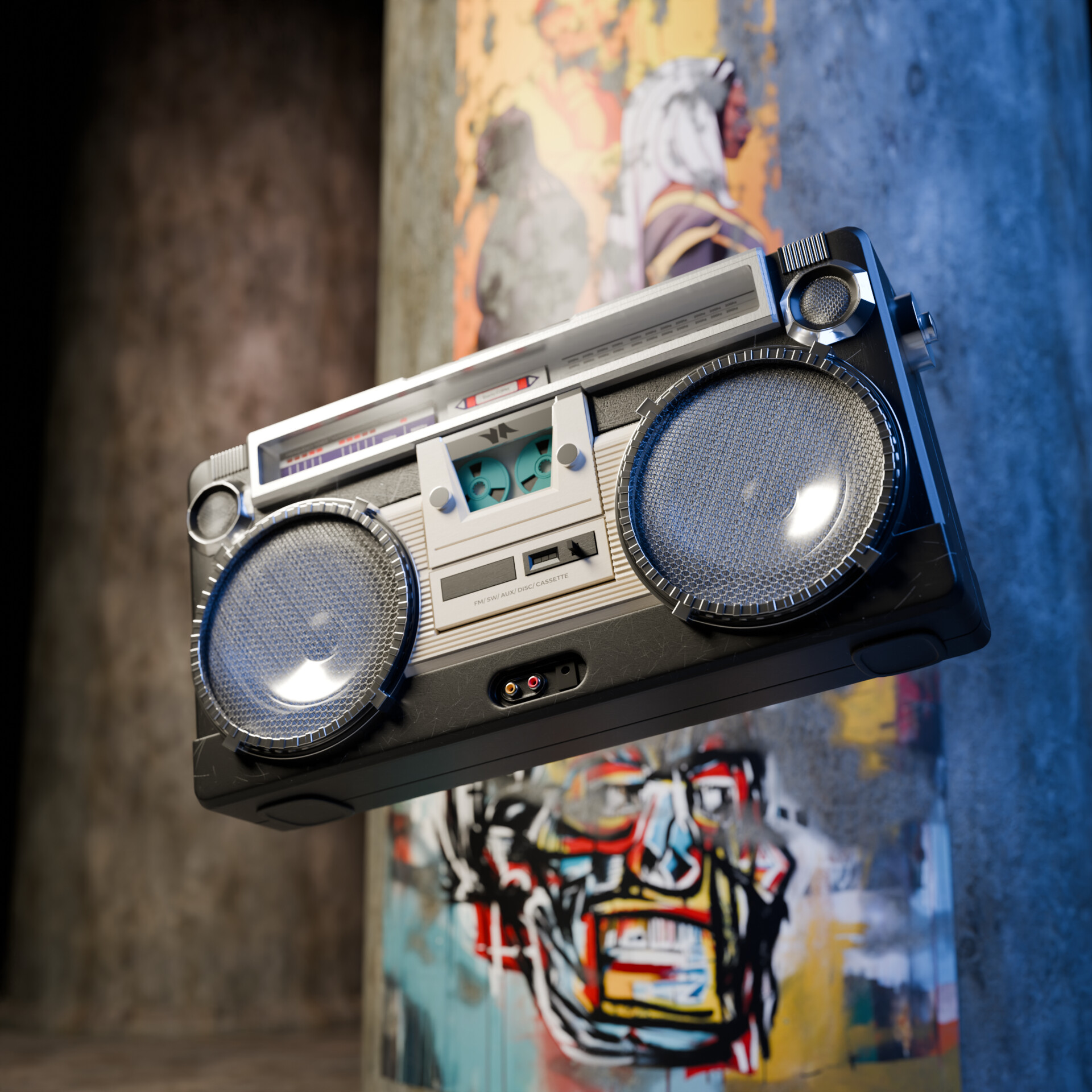 ArtStation - Boombox Radio