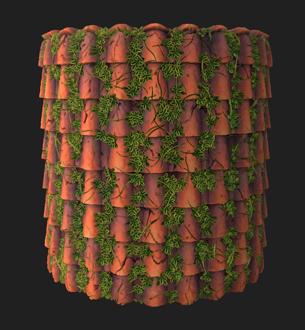 ArtStation - roof material_2