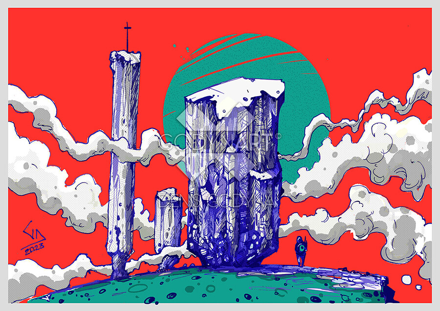 ArtStation - Red Sky