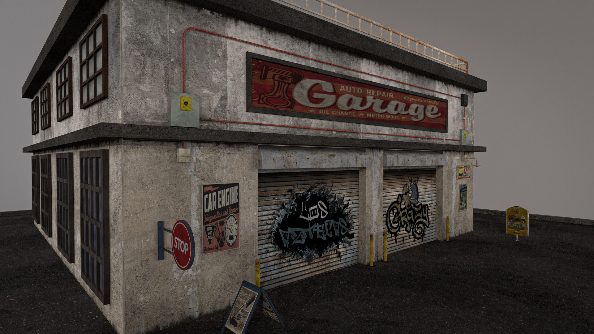ArtStation - Car Workshop