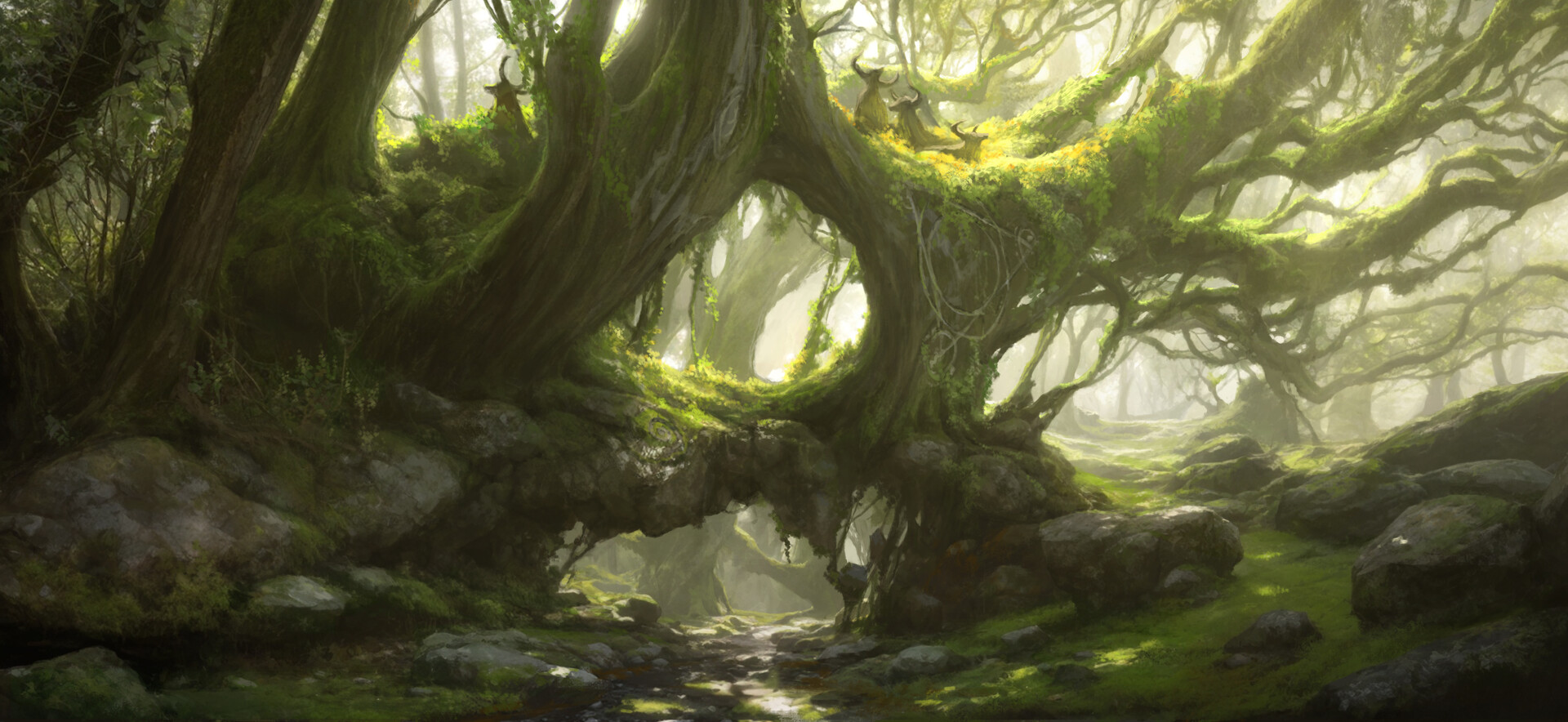 ArtStation - Enchanted Trees