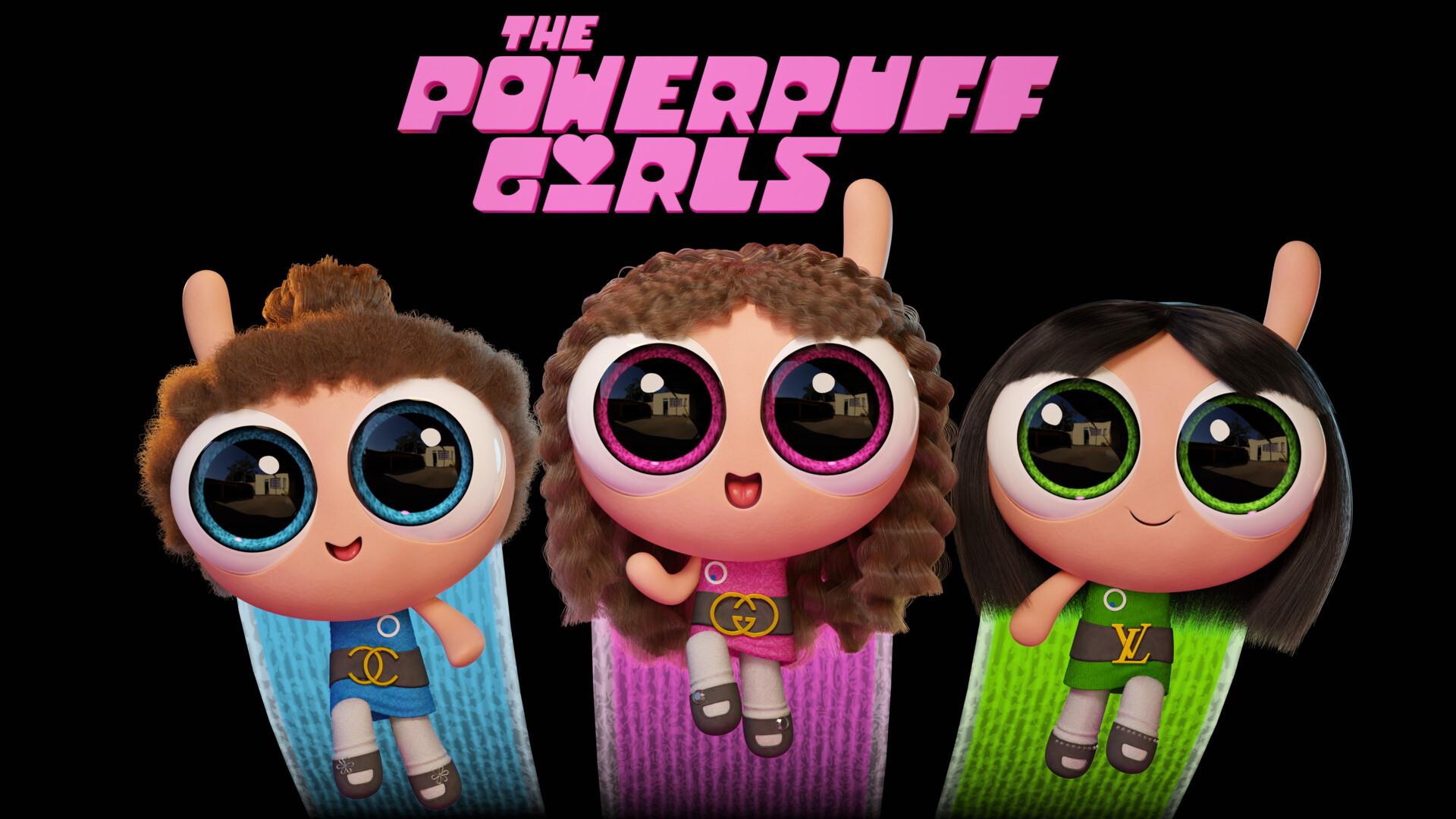 ArtStation - Powerpuff Girls (Kind Of)
