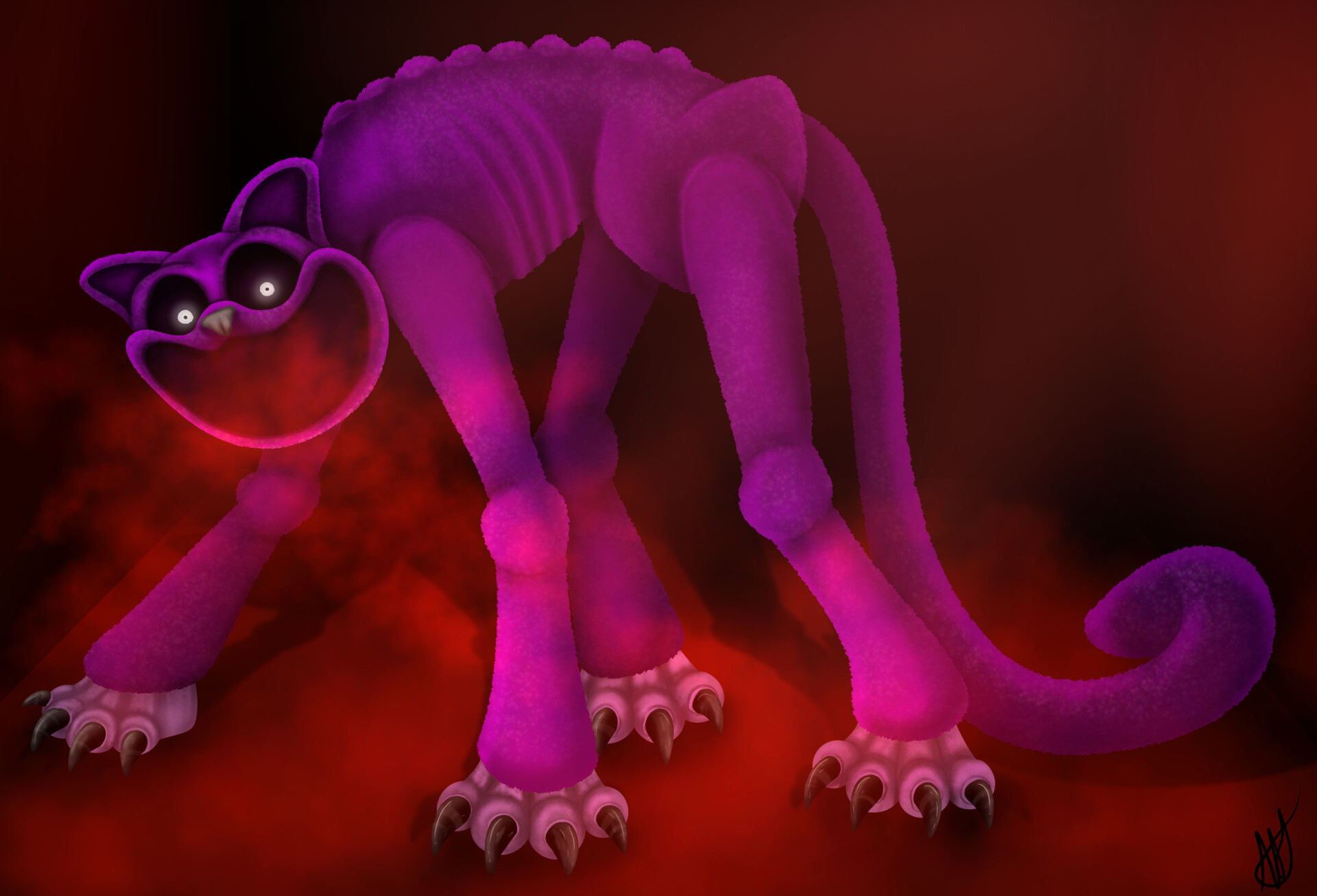 ArtStation - CatNap Poppy Playtime Chapter 3 Fan Art