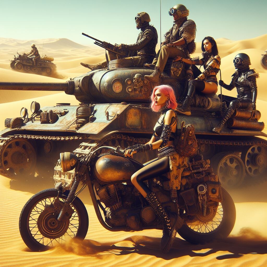 ArtStation - "Tank Girl" (Amalgam 114)