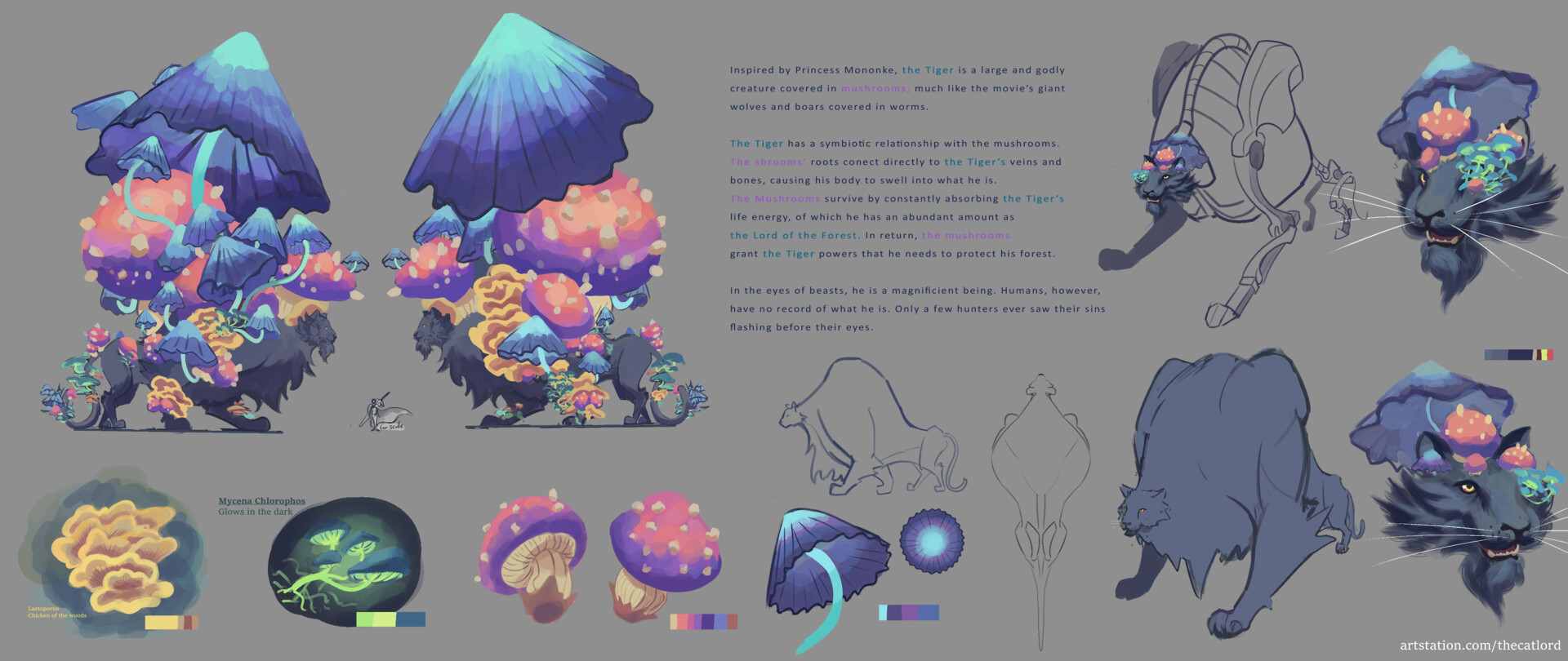 ArtStation - Shroom Tiger