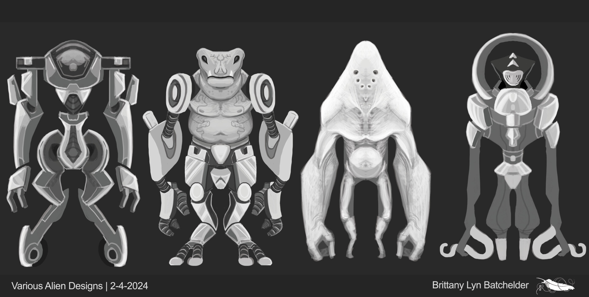 ArtStation - Various Alien Designs