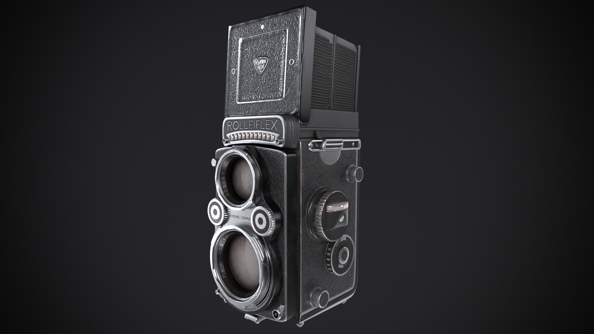 ArtStation - Rolleiflex Camera