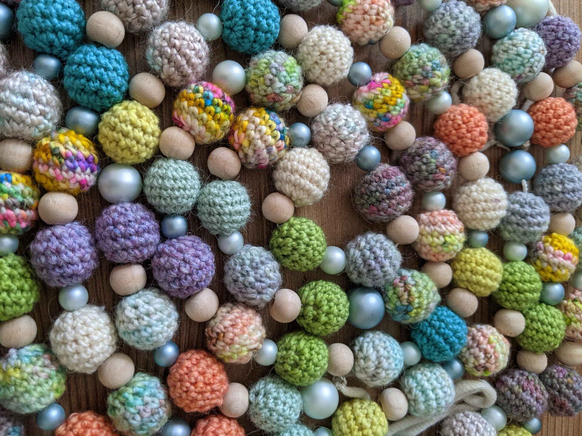 ArtStation - Wool Bead Garland