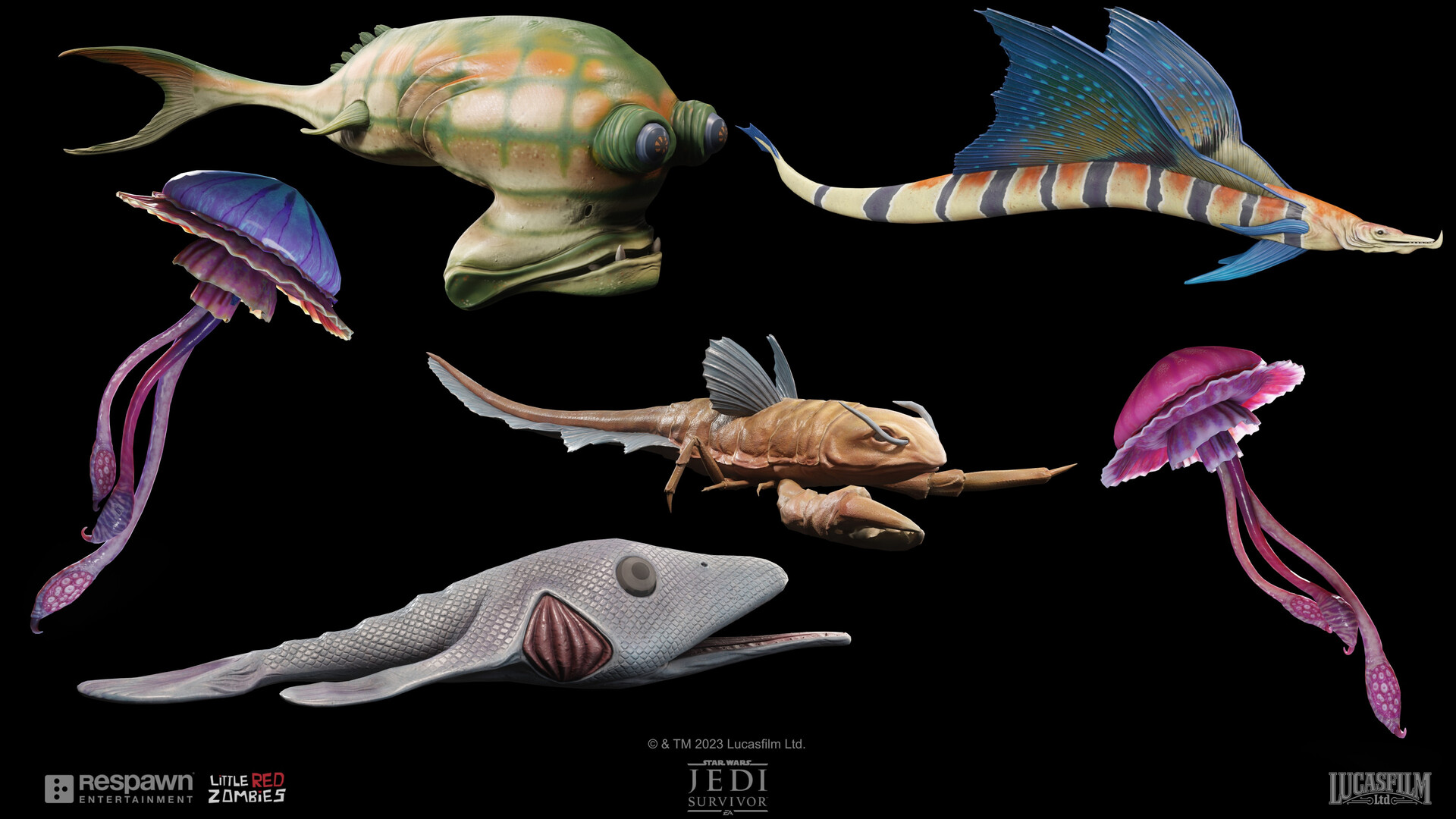 ArtStation - Star Wars Jedi: Survivor - Jellyfish