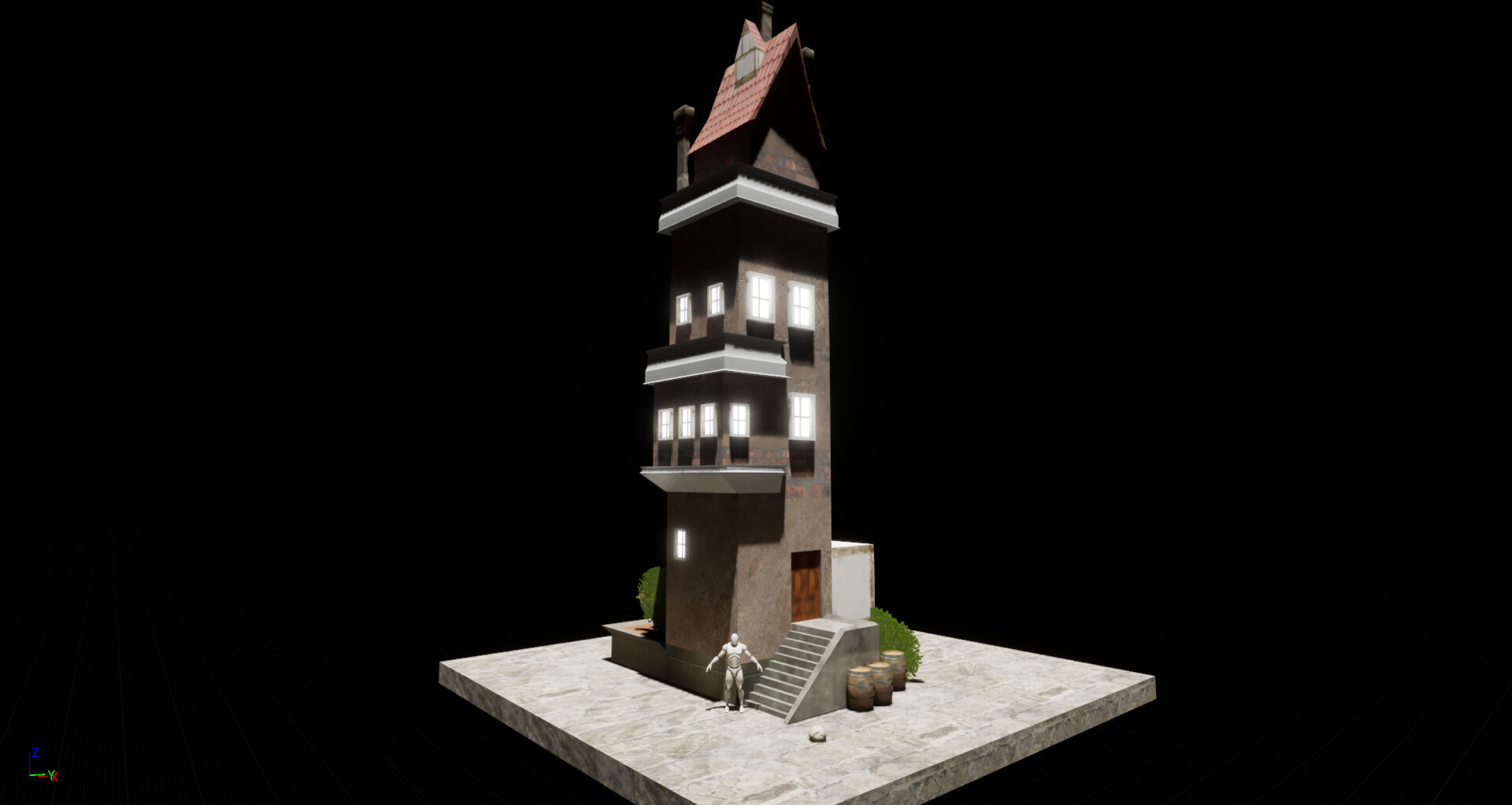 ArtStation - environmental arts project week 2