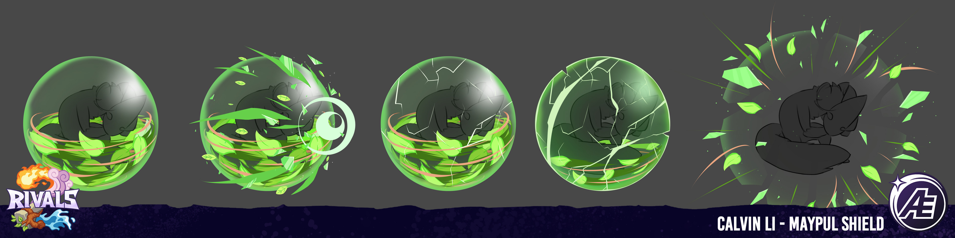 Calvin Li - Rivals of Aether 2 - Maypul VFX Concepts