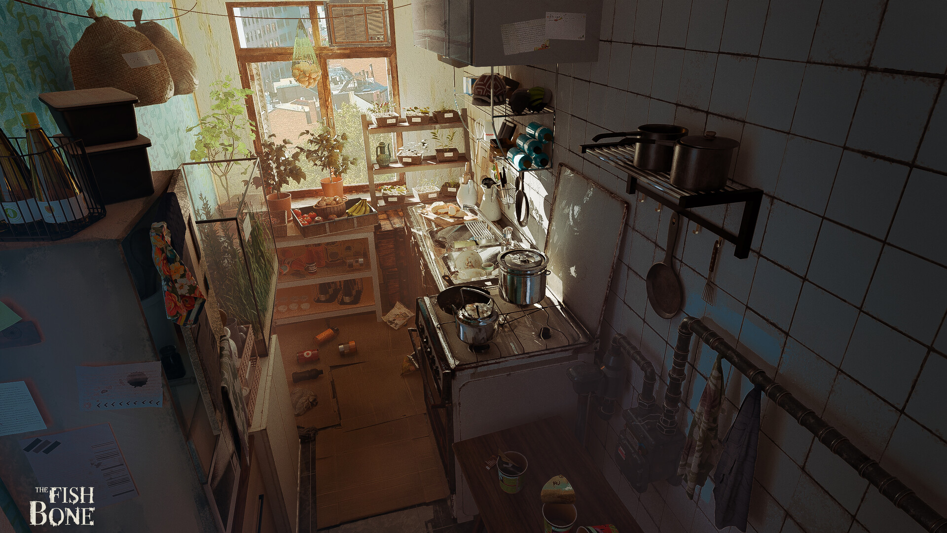 Aidelank - The Fish Bone - Kitchen design