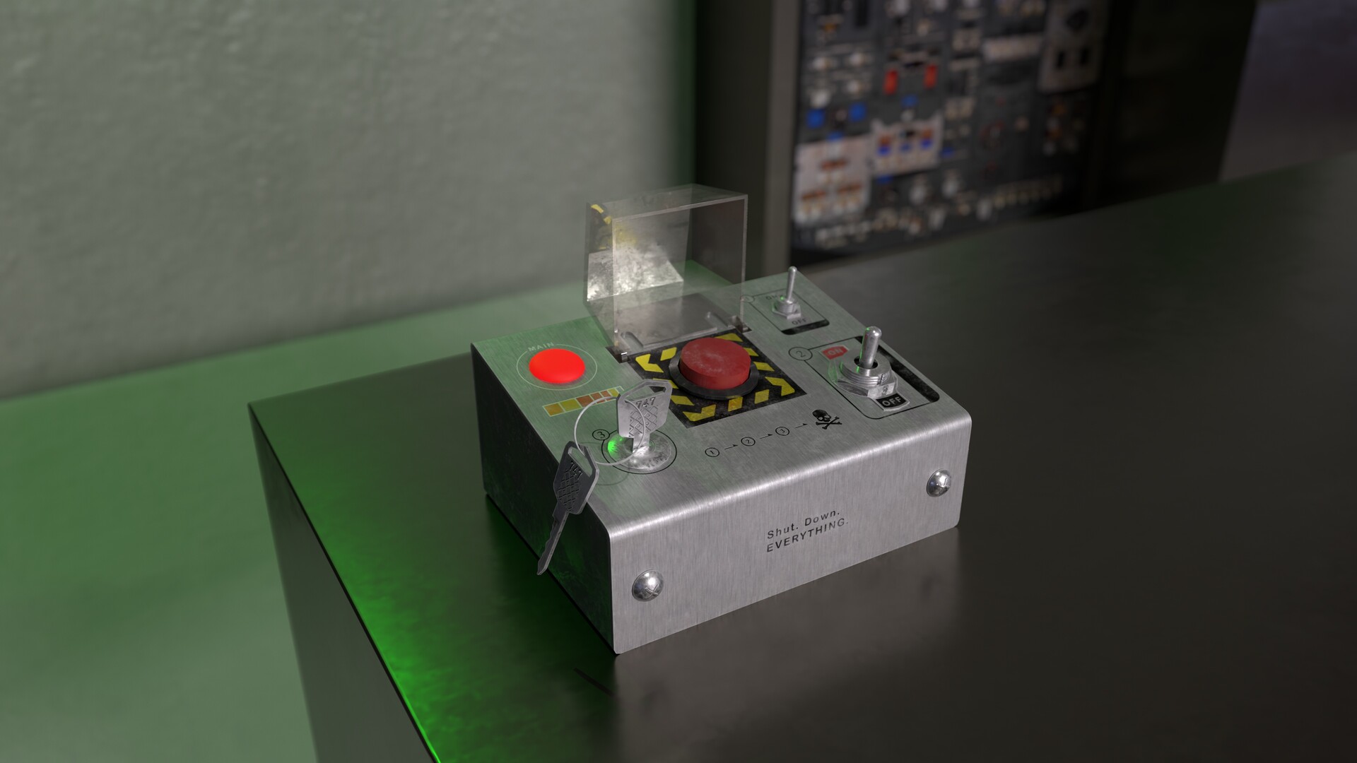 ArtStation - Emergency Shutdown Switch