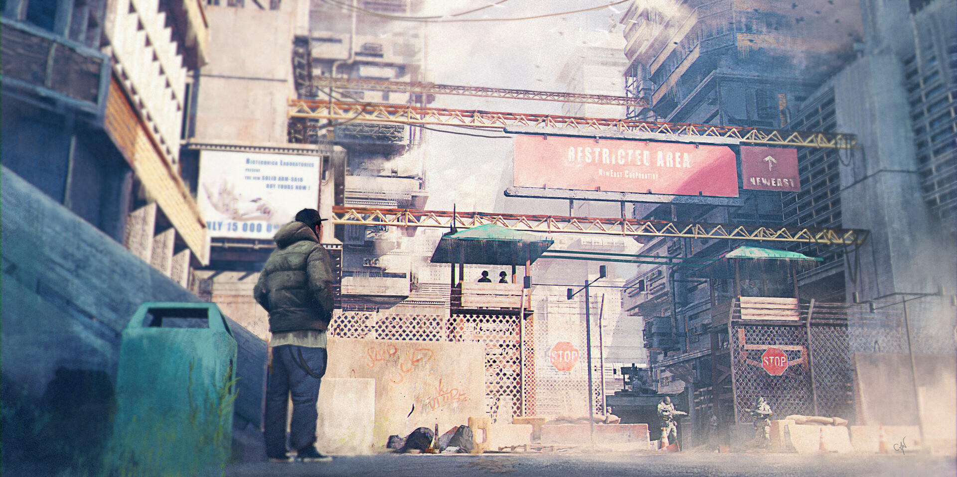 ArtStation - NewEast Corporation - Restricted Area