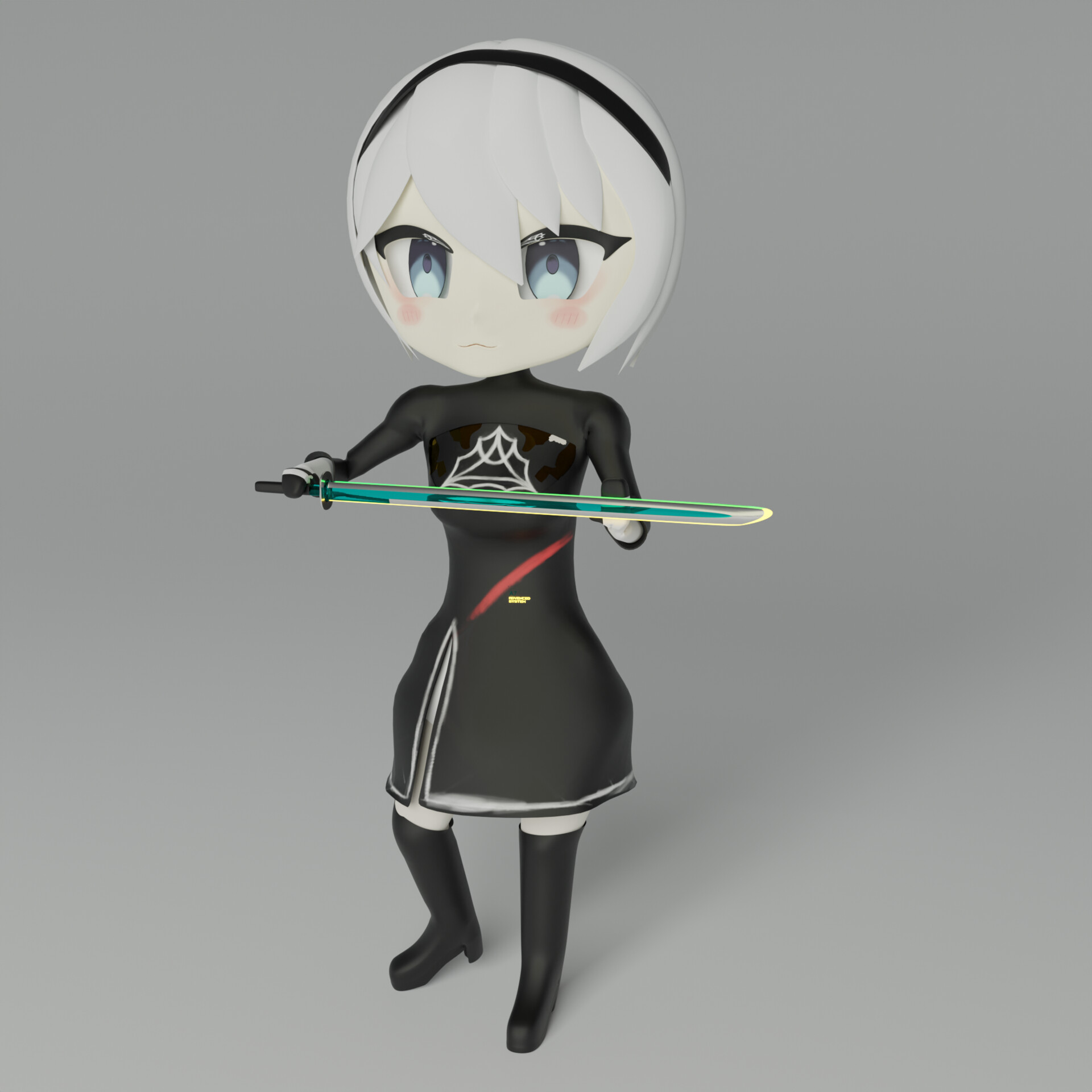 ArtStation - Chibi 2B
