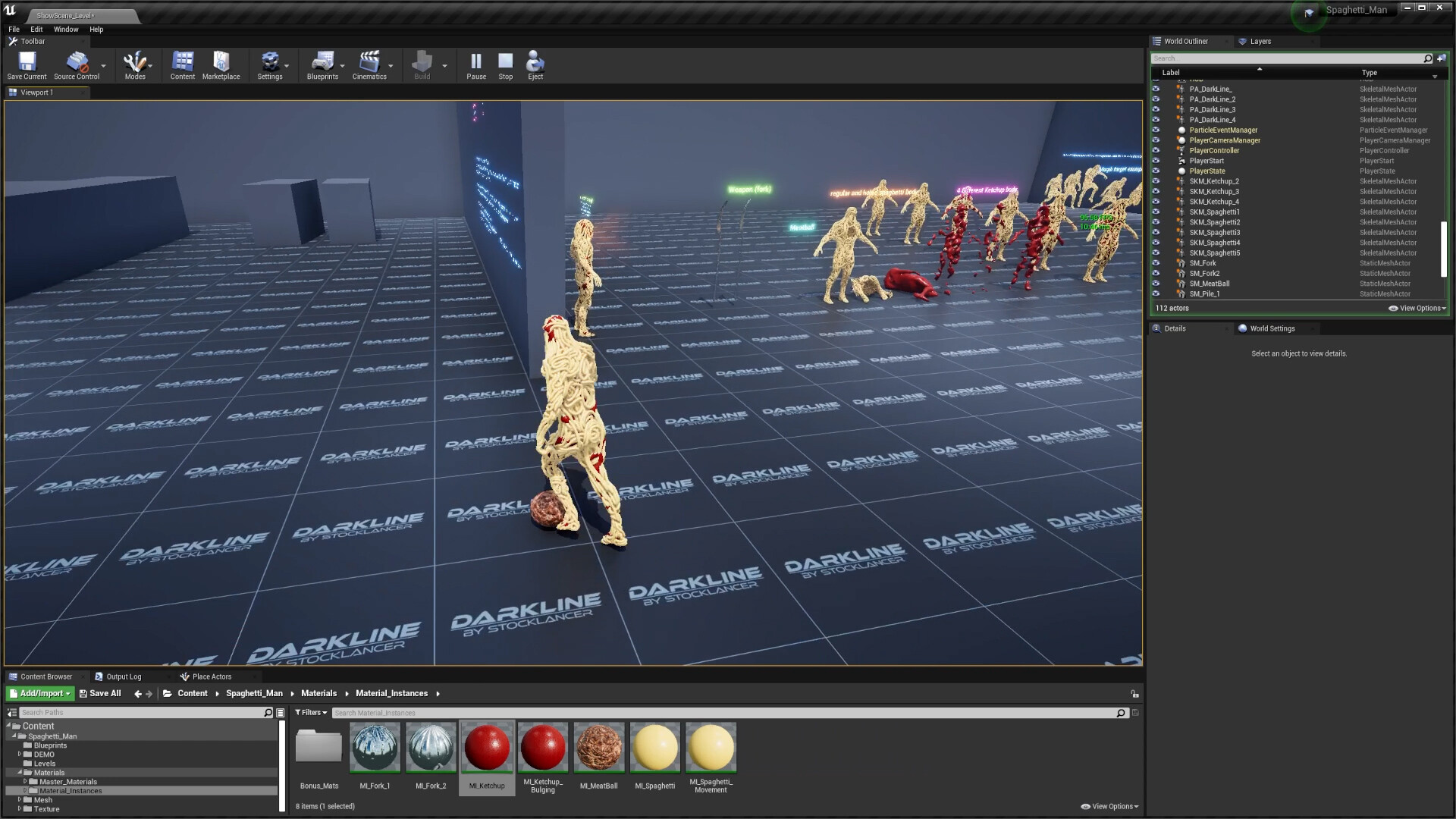 Kamil S. - Spaghetti Man for UE and Unity