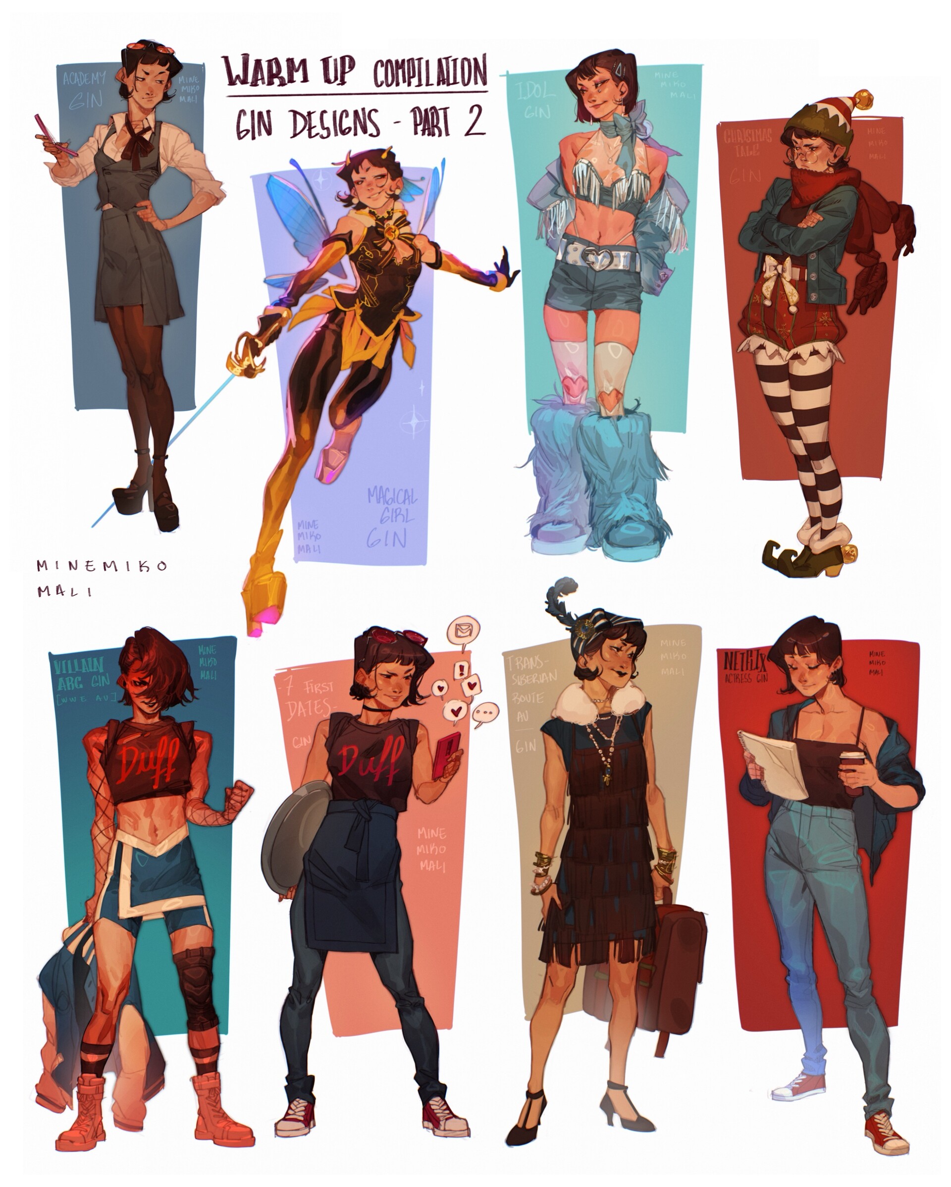 ArtStation - Gin designs - part 2