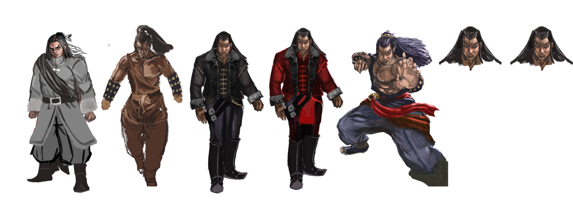 ArtStation - Feng wei ideas for costumization Tekken 8