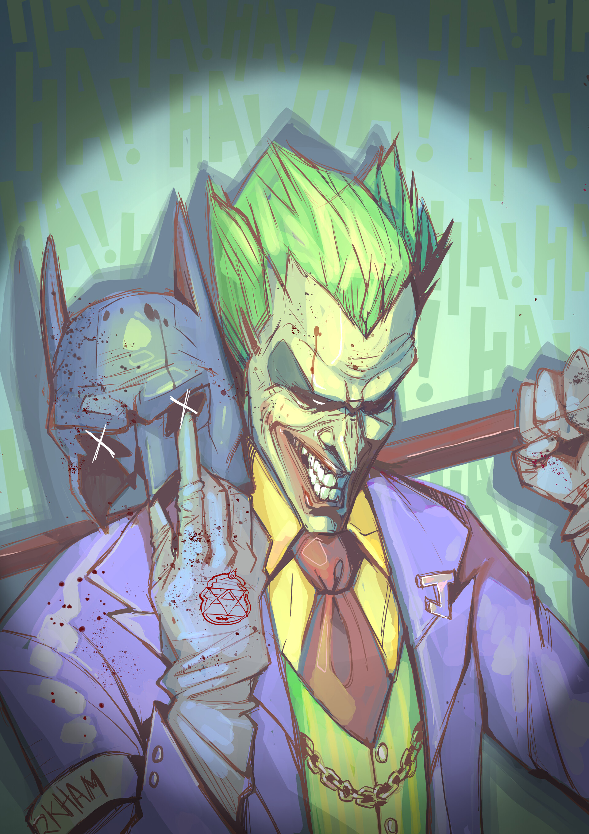 ArtStation - Villain Fanarts - Fanart concepts of some iconic villains ...