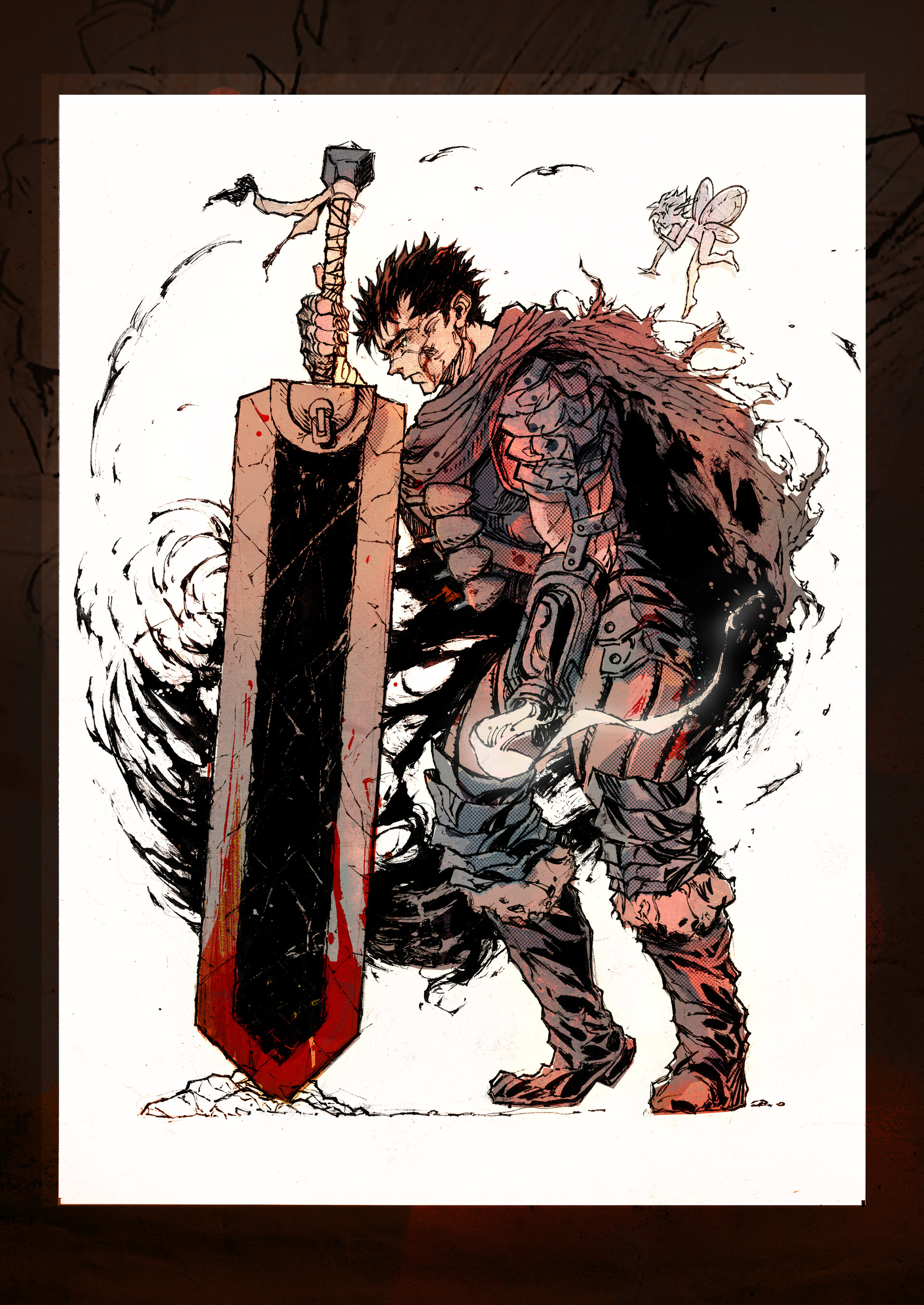 ArtStation - Guts from Berserk