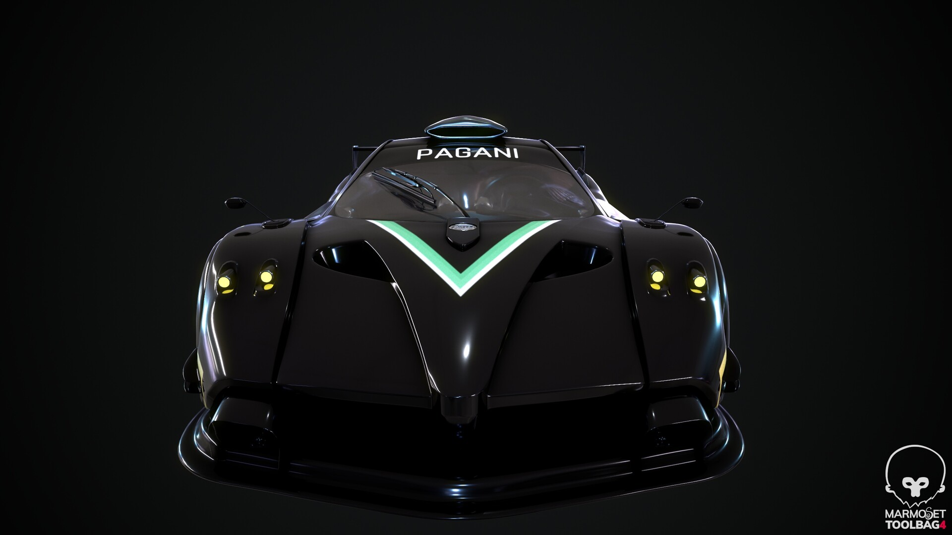 ArtStation - Pagani Zonda R 2009