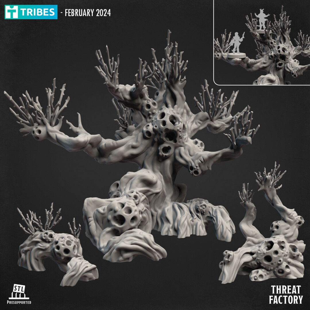 ArtStation - Corrupted tree
