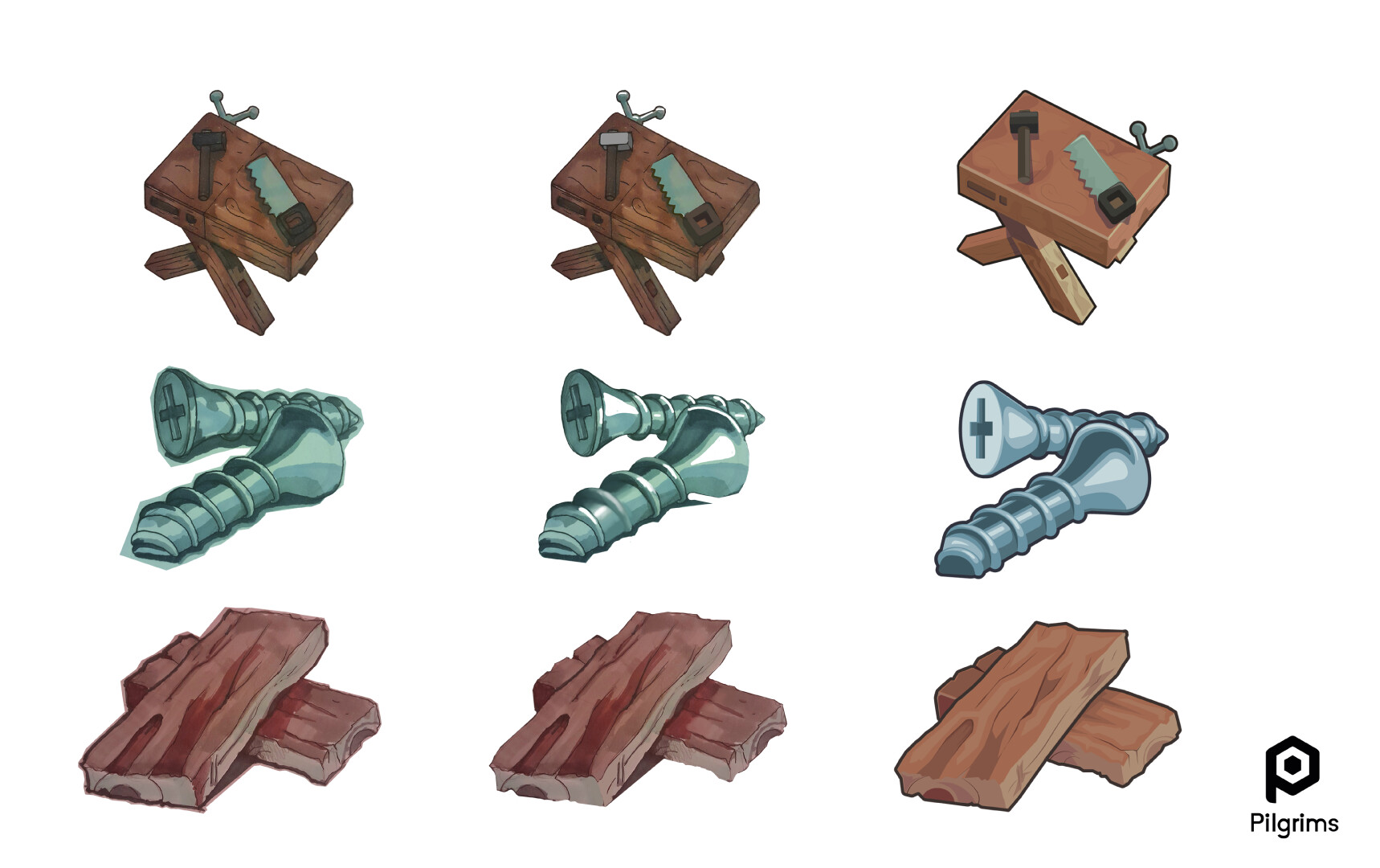 Pilgrims Game Studio - Art Concept Pilgrims