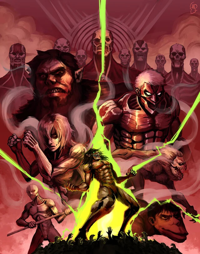 Anthony DePietro - Attack on Titan | The Nine Titans