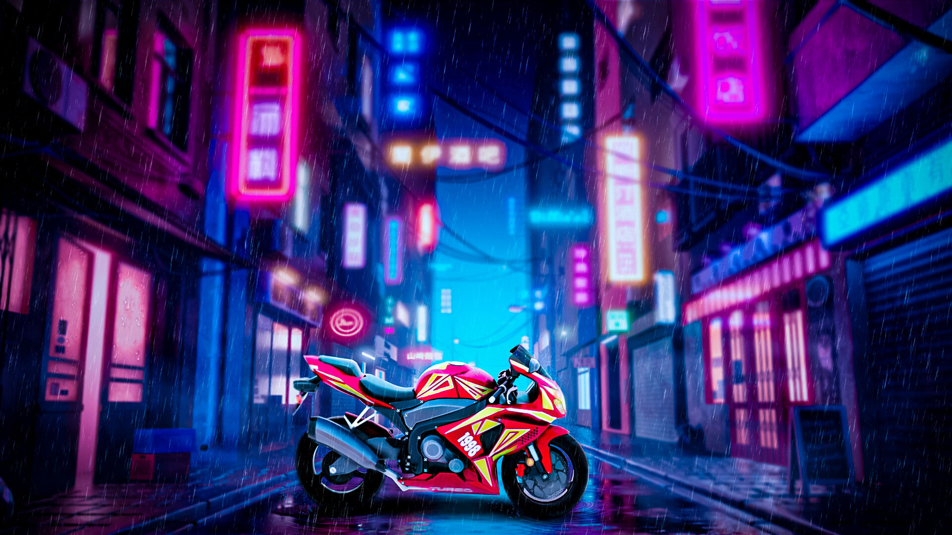 ArtStation - Moto GP bike Texture