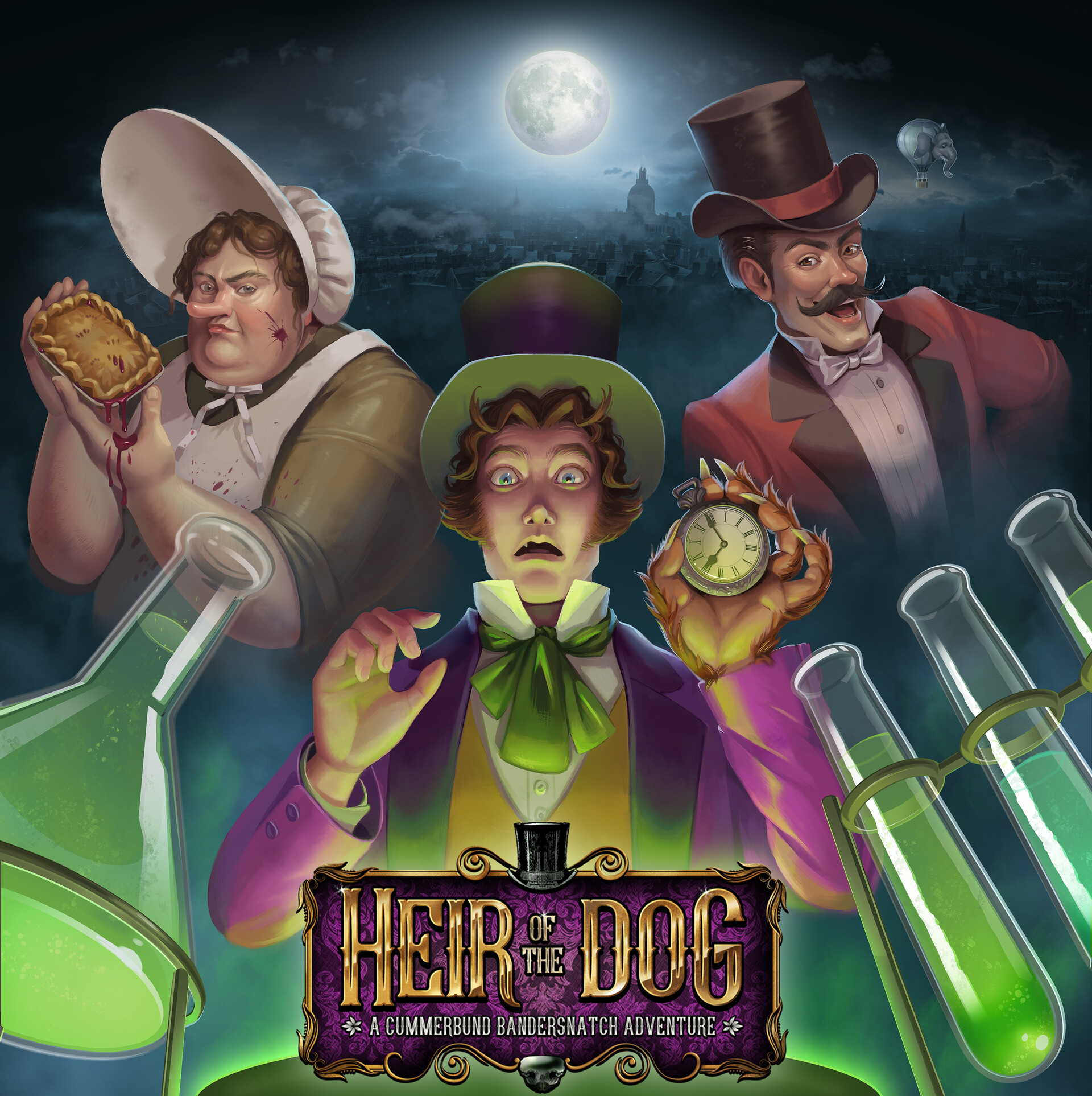 ArtStation - Heir of the Dog - Key Art