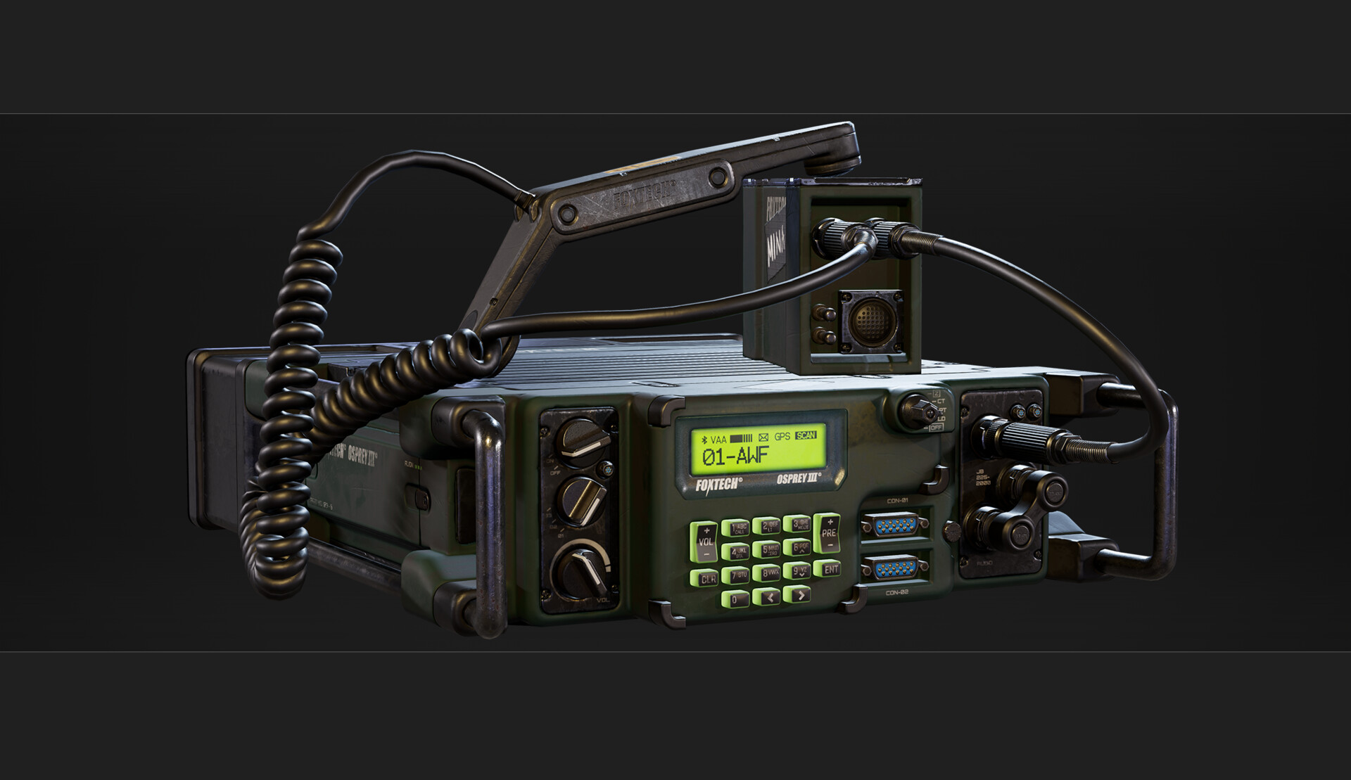 ArtStation - Military Radio