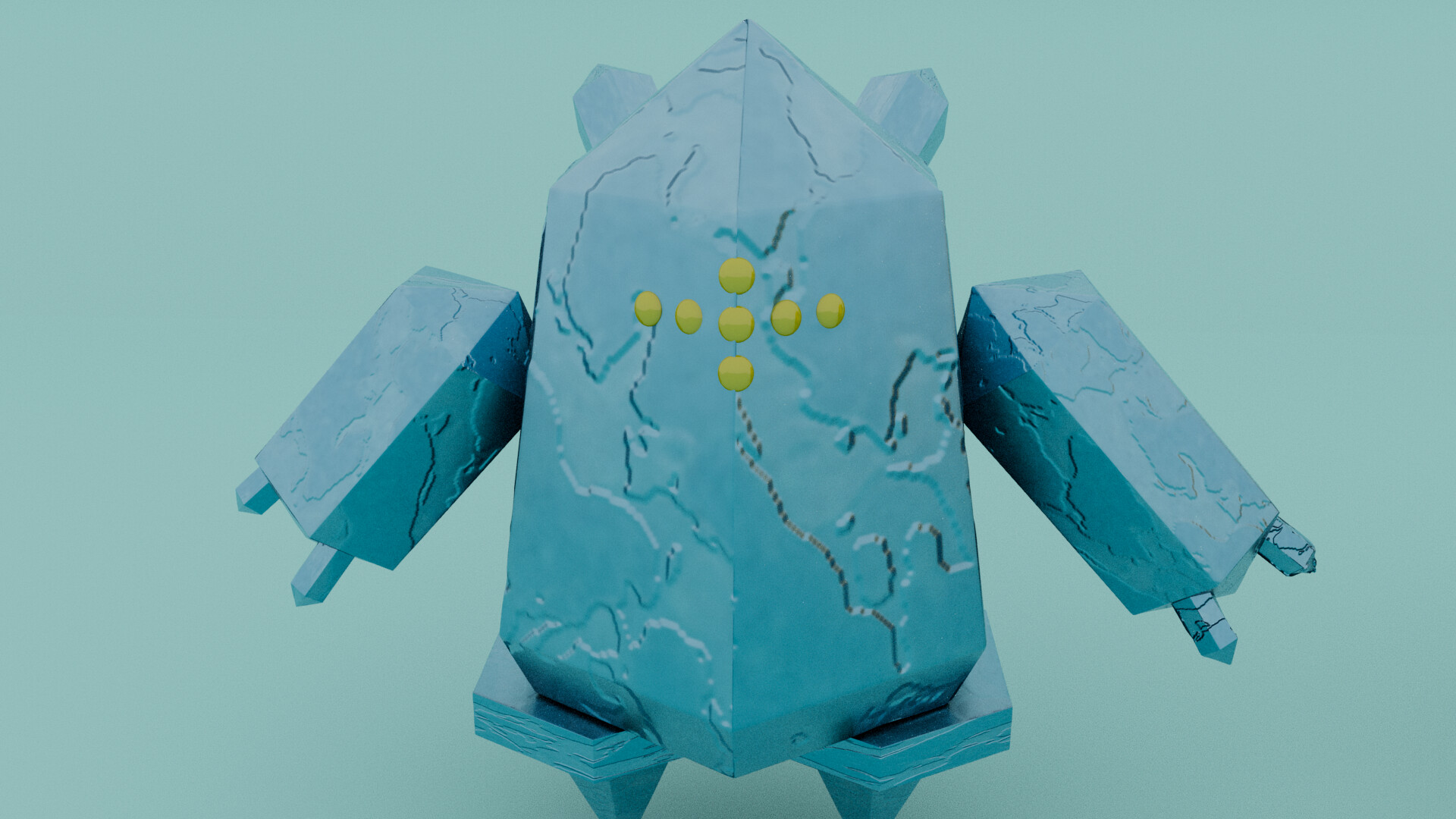 ArtStation - Pokémon Regice and Alternate Shiny Regice