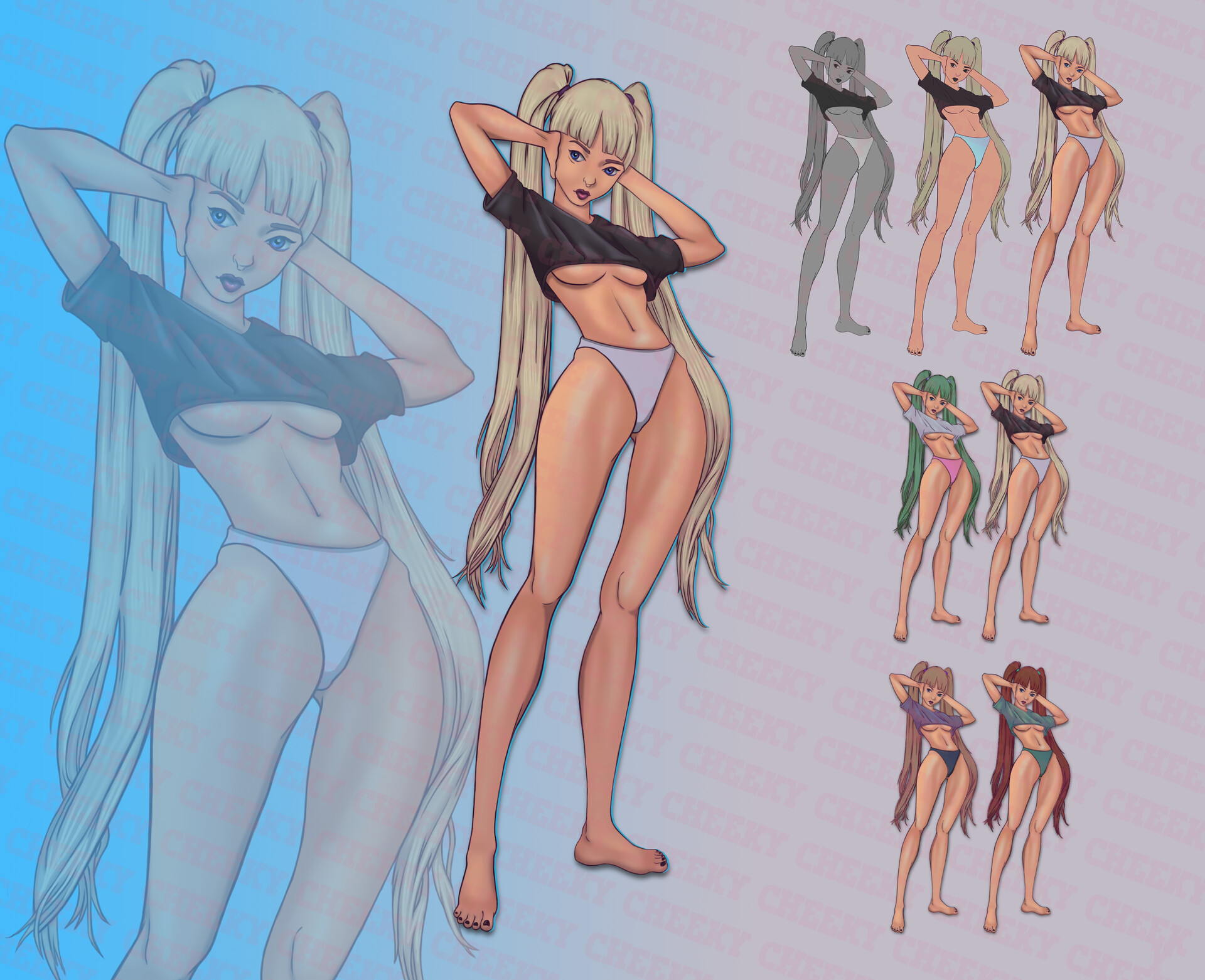 ArtStation - Pony Tails