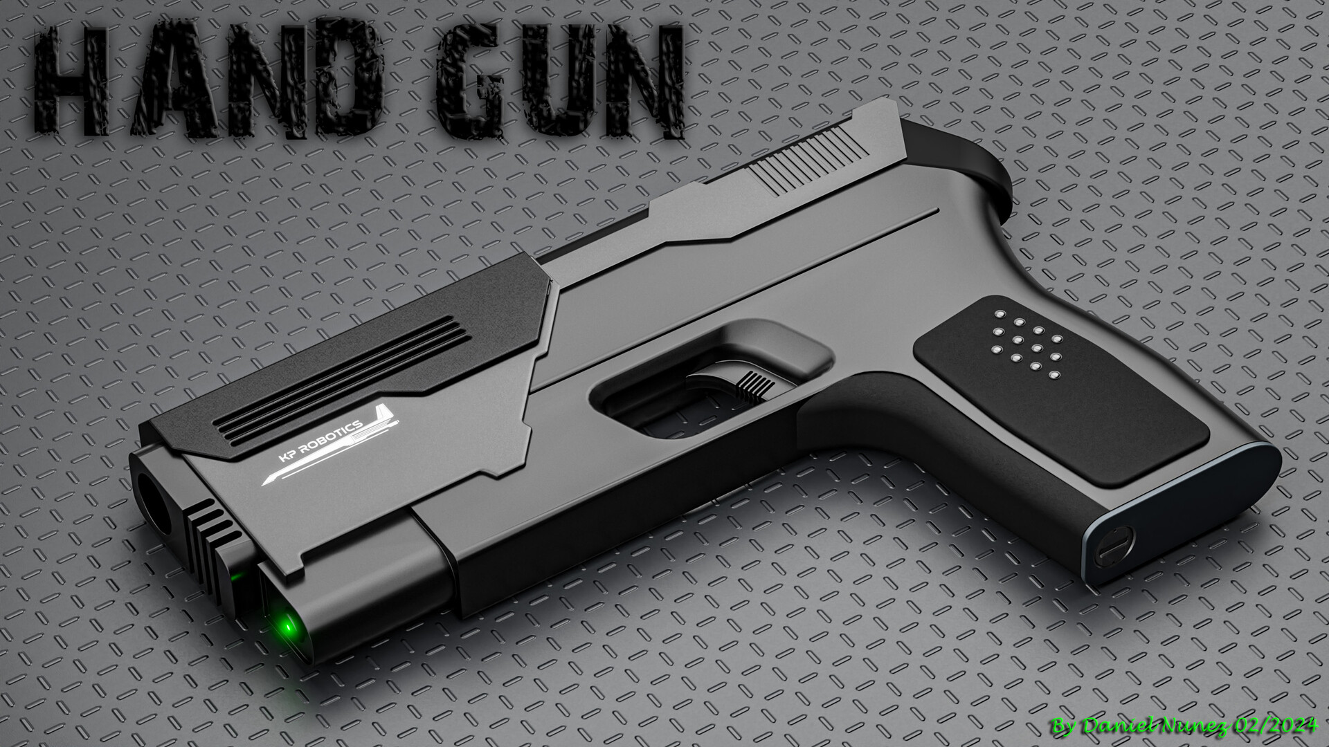 ArtStation - Hand Gun